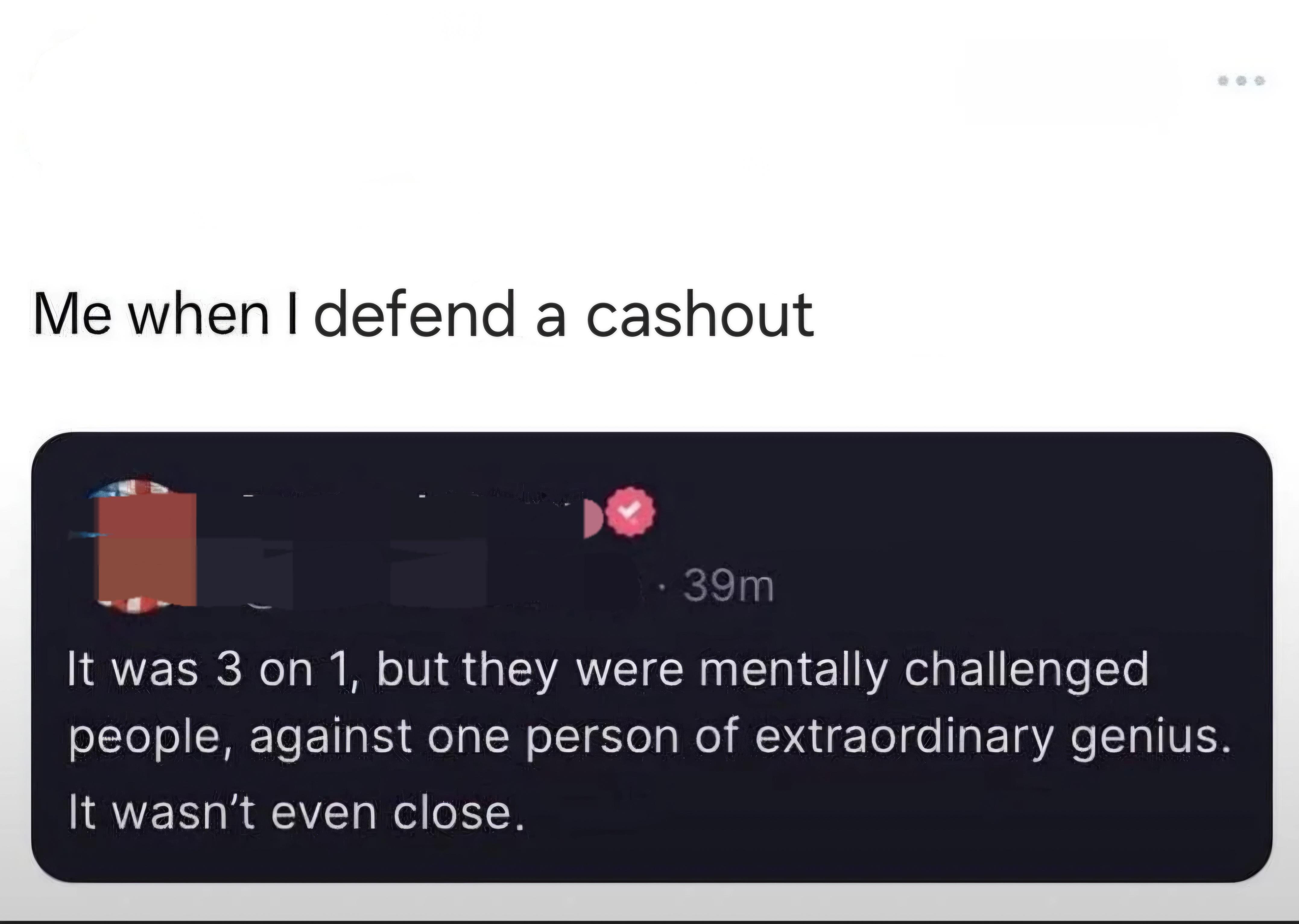 Rare moment of pride | Scrolller