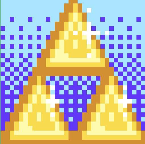 [ALL] Triforce Pixel Art by me | Scrolller