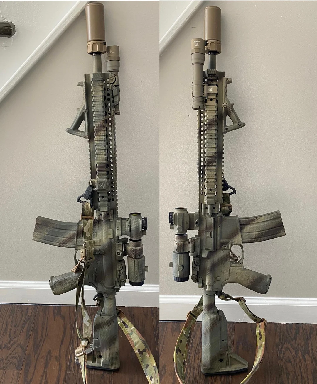 Painted the BCM, pretty happy with the outcome. | Scrolller