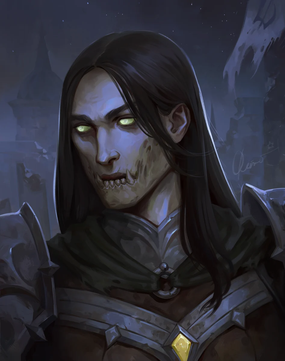 Tod Razok. Portrait of a Forsaken character by me | Scrolller