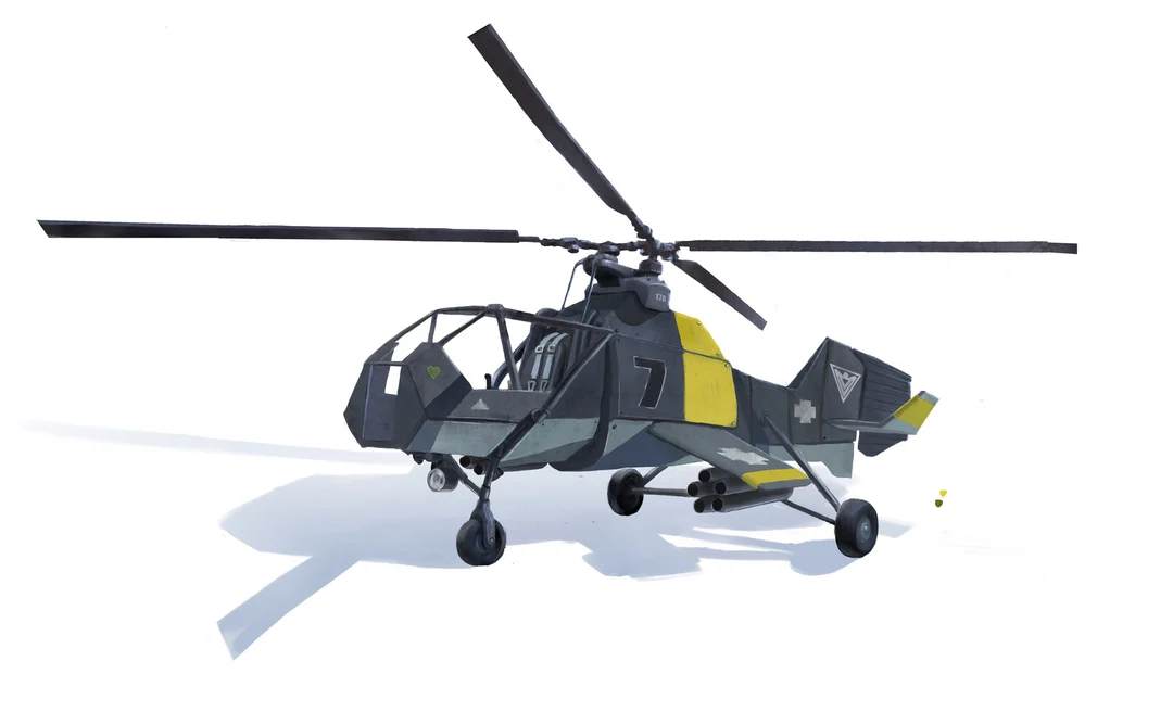 Fl 250 light attack helicopter by J. W. (aka Henskelion) | Scrolller