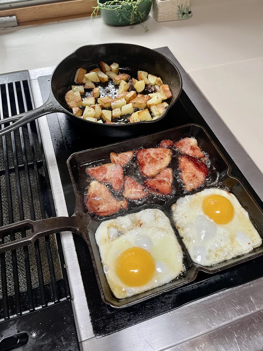 Breakfast in the Griswold Breakfast Skillet! 🍳 | Scrolller