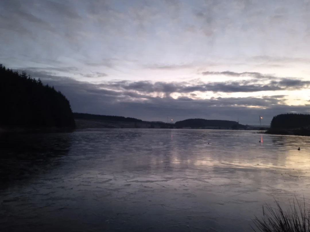 Scottish frozen lake views | Scrolller
