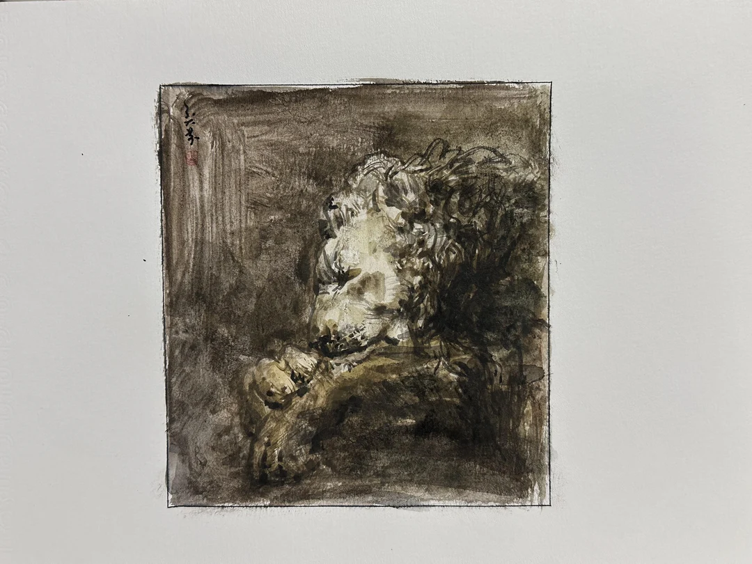 Lion,Tinytiny,Watercolor,2023 | Scrolller