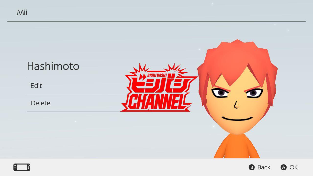 Hashimoto Mii I made from Bishi Bashi Channel for Switch | Scrolller