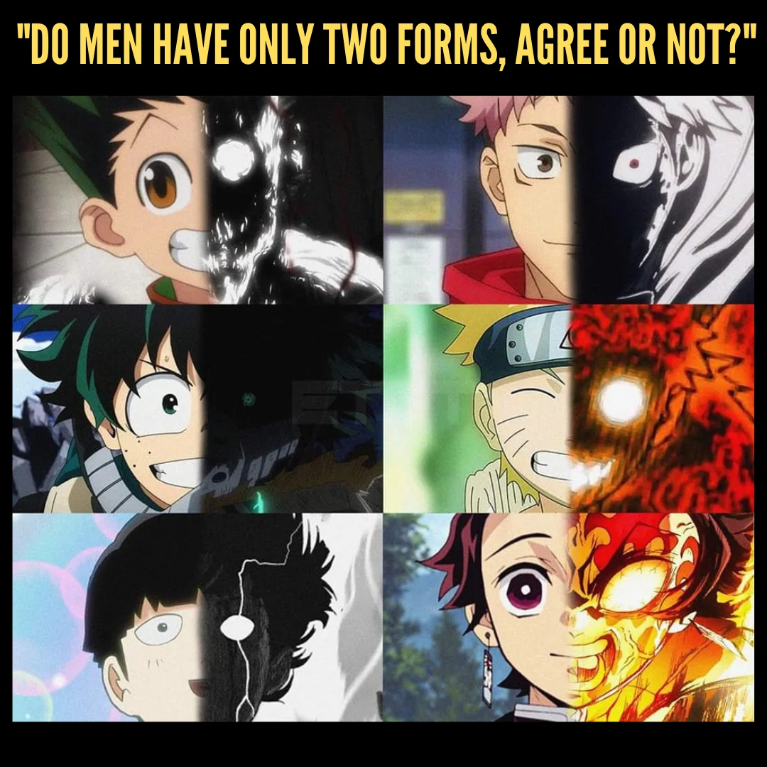 "Do men have only two forms, agree or not?" | Scrolller