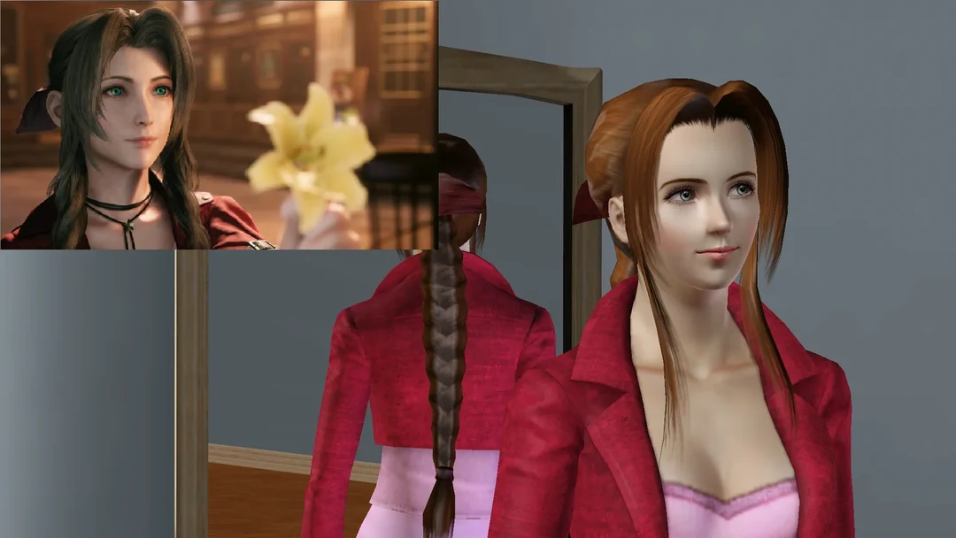 Final Fantasy Charas in Sims 3: Aerith | Scrolller