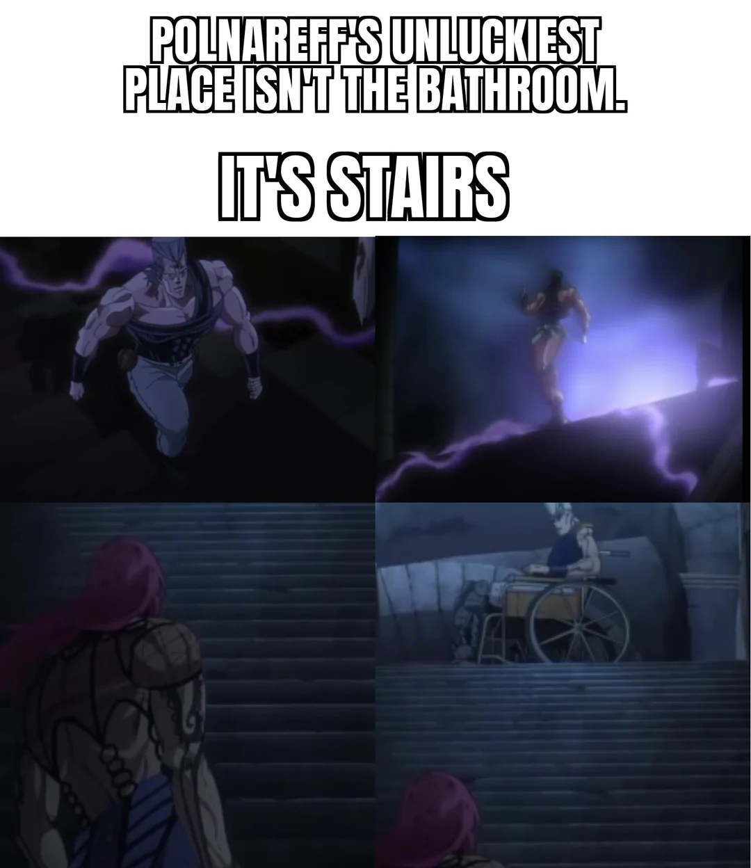 polnareff meeting two major antagonists | Scrolller