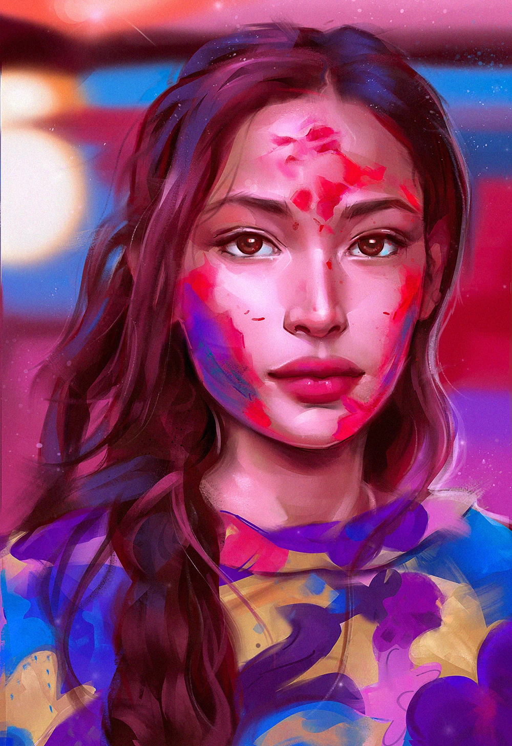 Radiant Colors🎨 , Dave, Digital,2025. | Scrolller