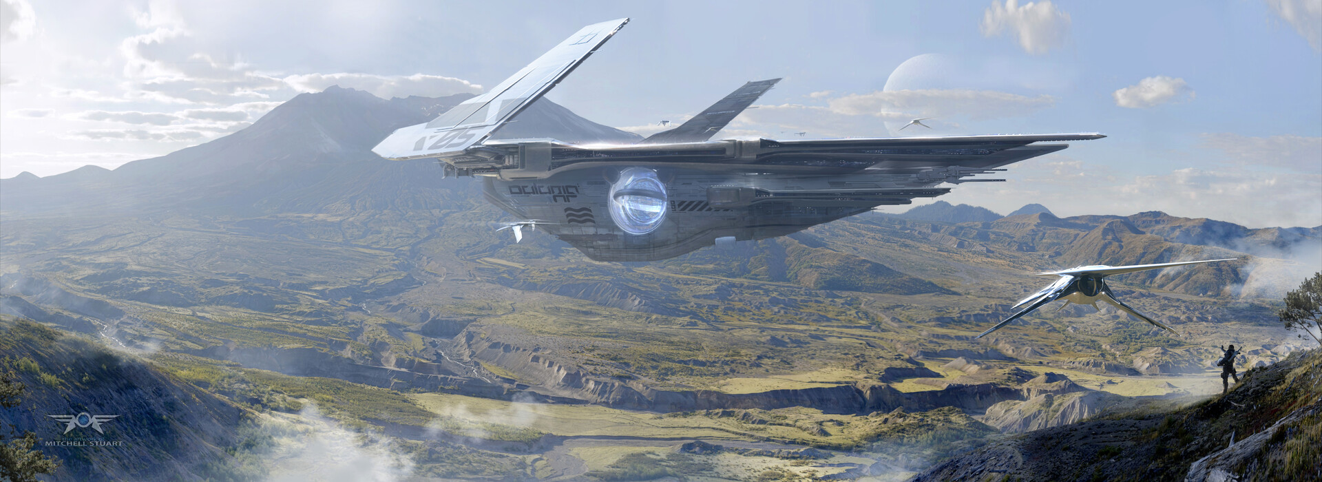 SuperCarrier Paint-Up by Mitchell Stuart | Scrolller