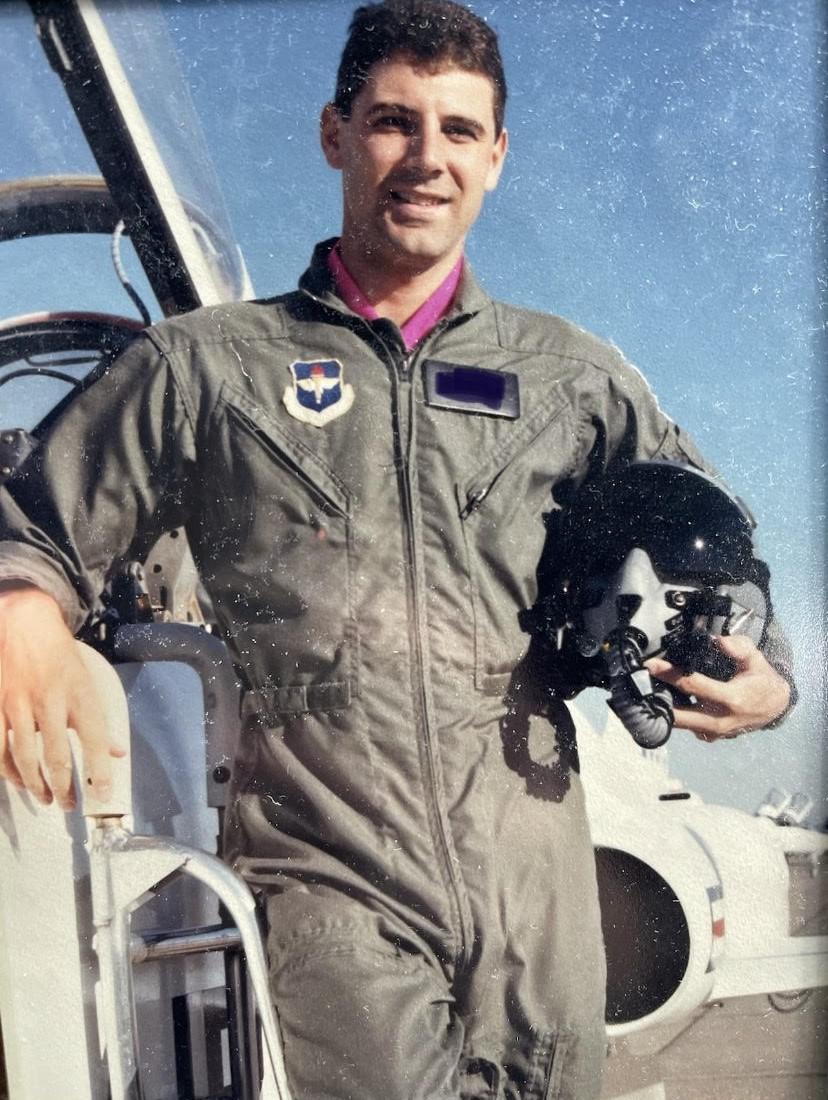 TOP GUN? My uncle in the 80's with his T-38 | Scrolller