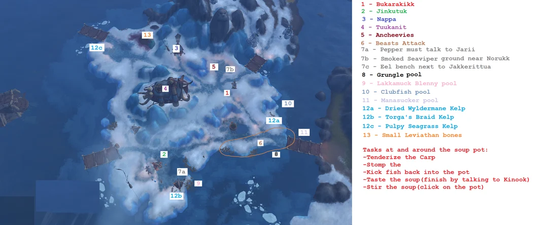 Community Feast Task Locations | Scrolller