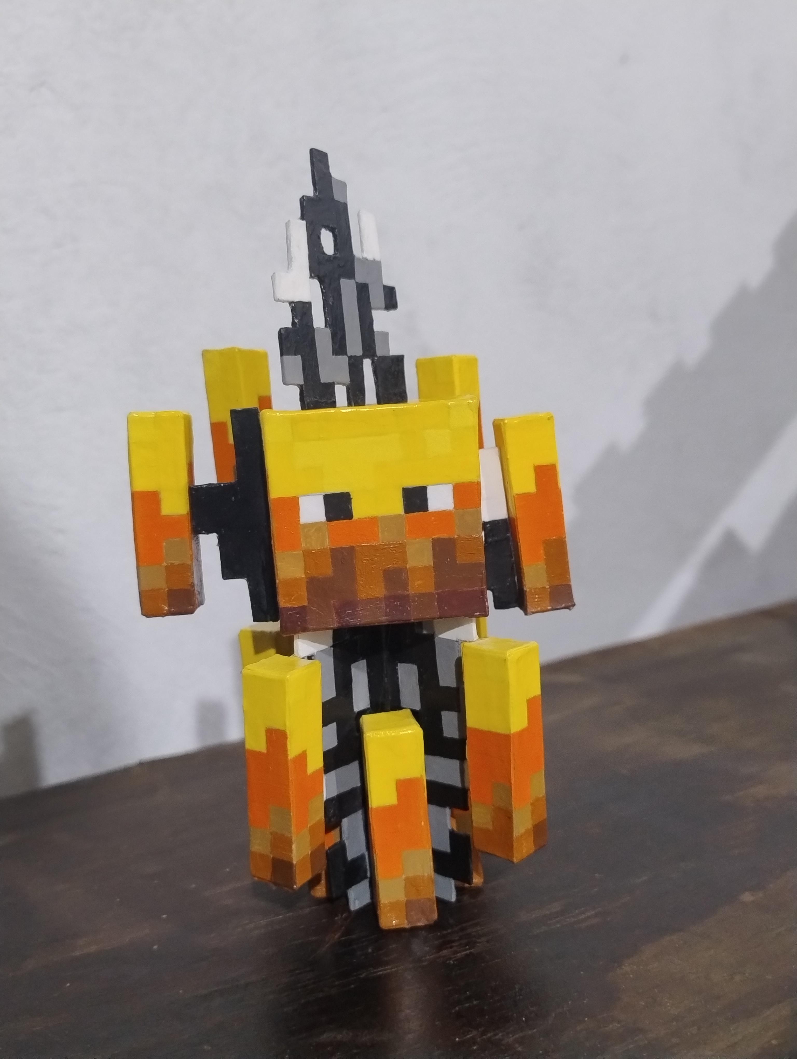 I made a blaze in papercraft :D | Scrolller