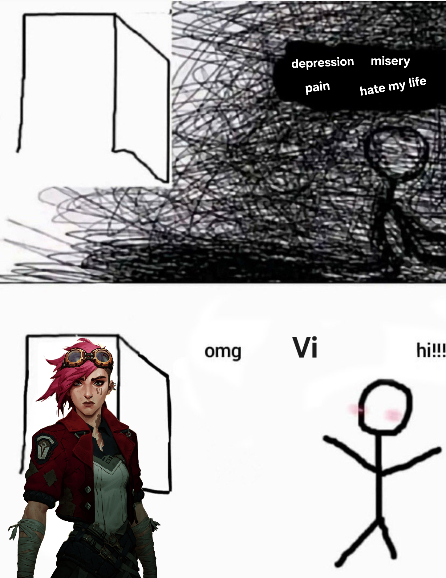 [no spoilers] Vi and Jinx cure my depression | Scrolller