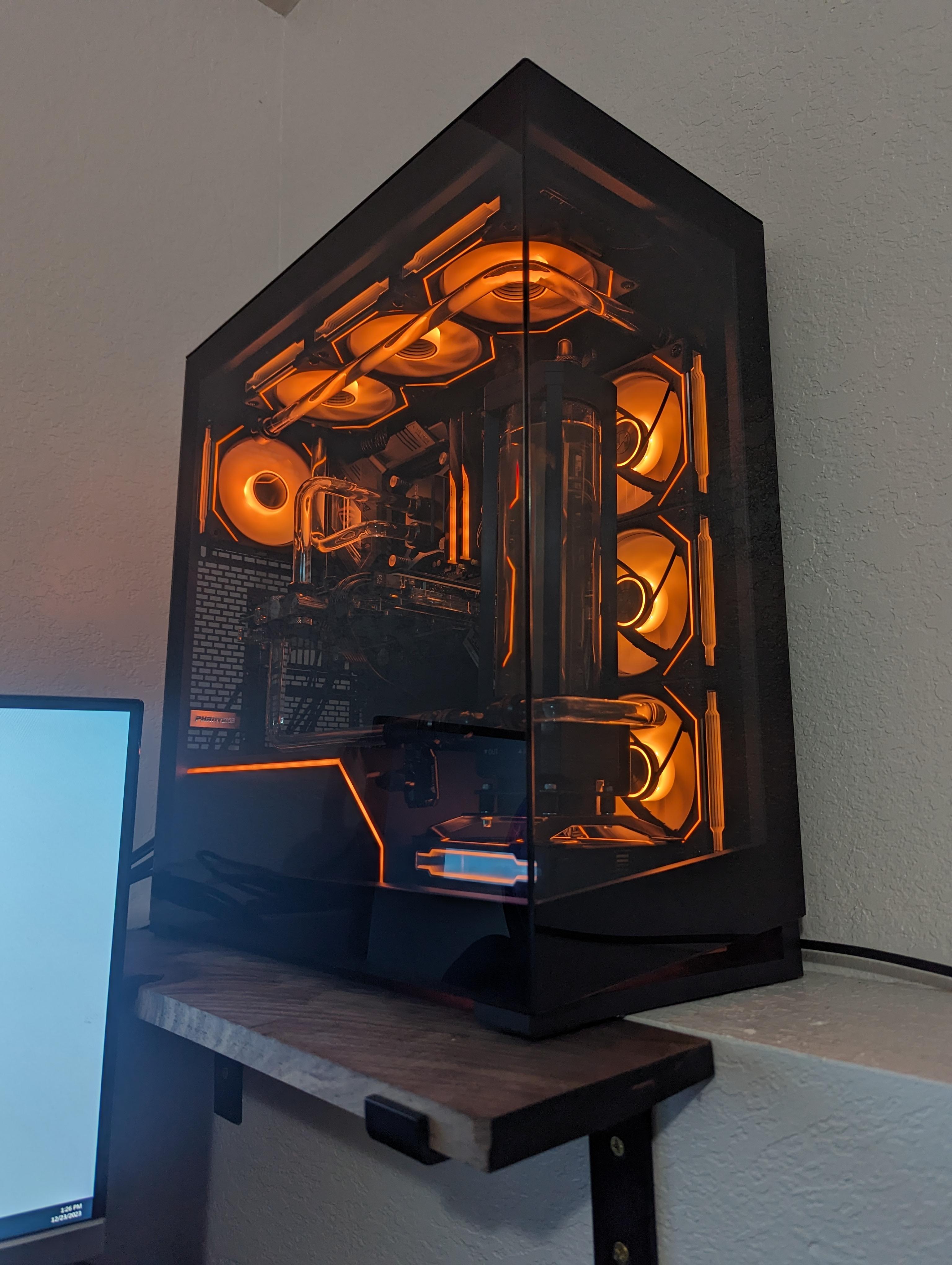 7 year upgrade and First liquid cooled loop. | Scrolller