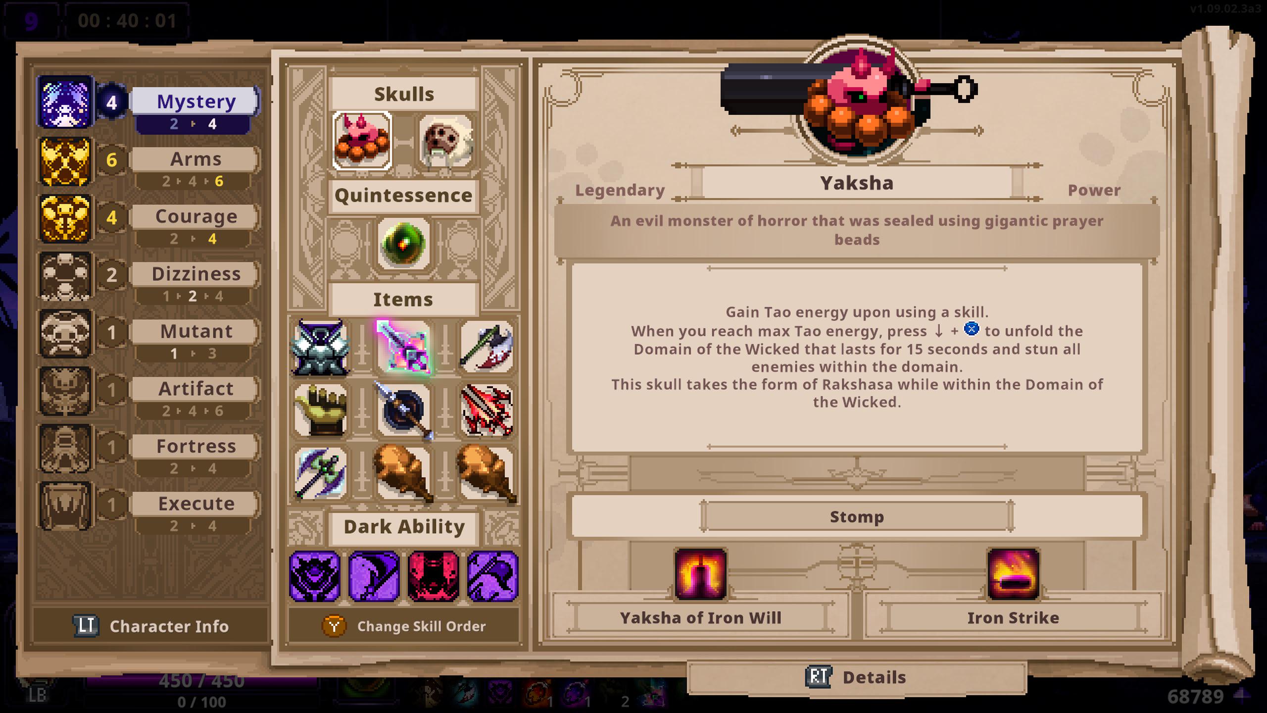 Finally beat DM9 with a Yaksha build | Scrolller