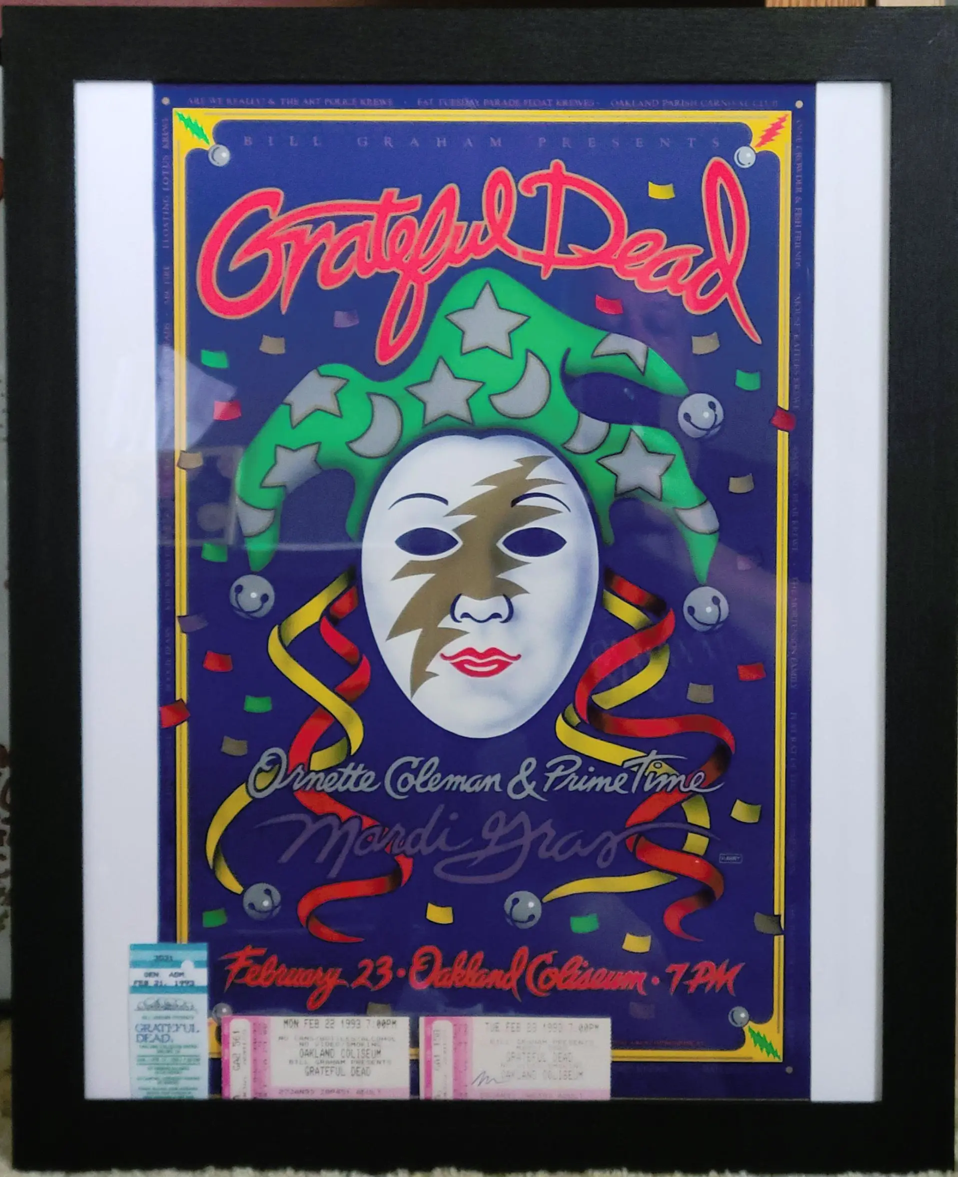 Finally framed my last Oakland shows | Scrolller