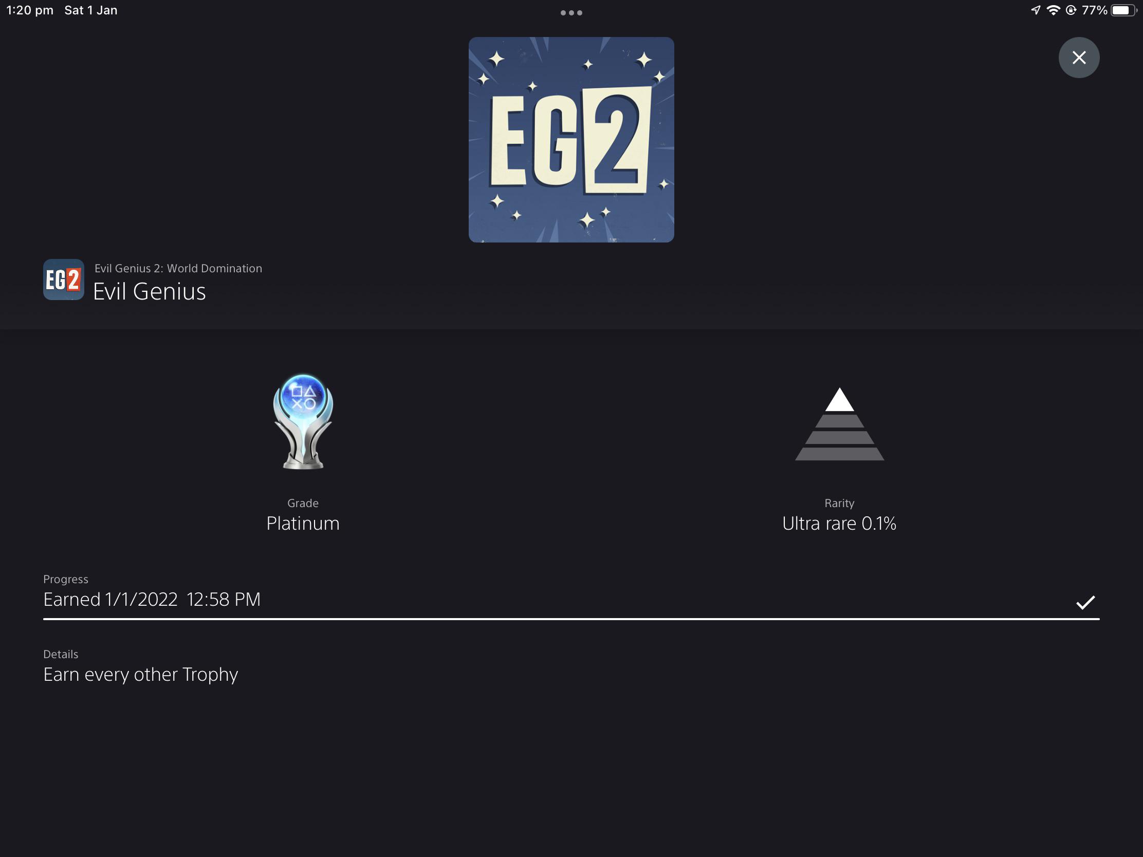 Finally got the platinum trophy | Scrolller