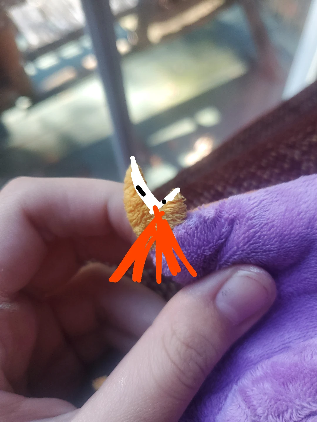 Finding hornet in random objects everyday until Silksong releases day 9:my happy Gary plush ...