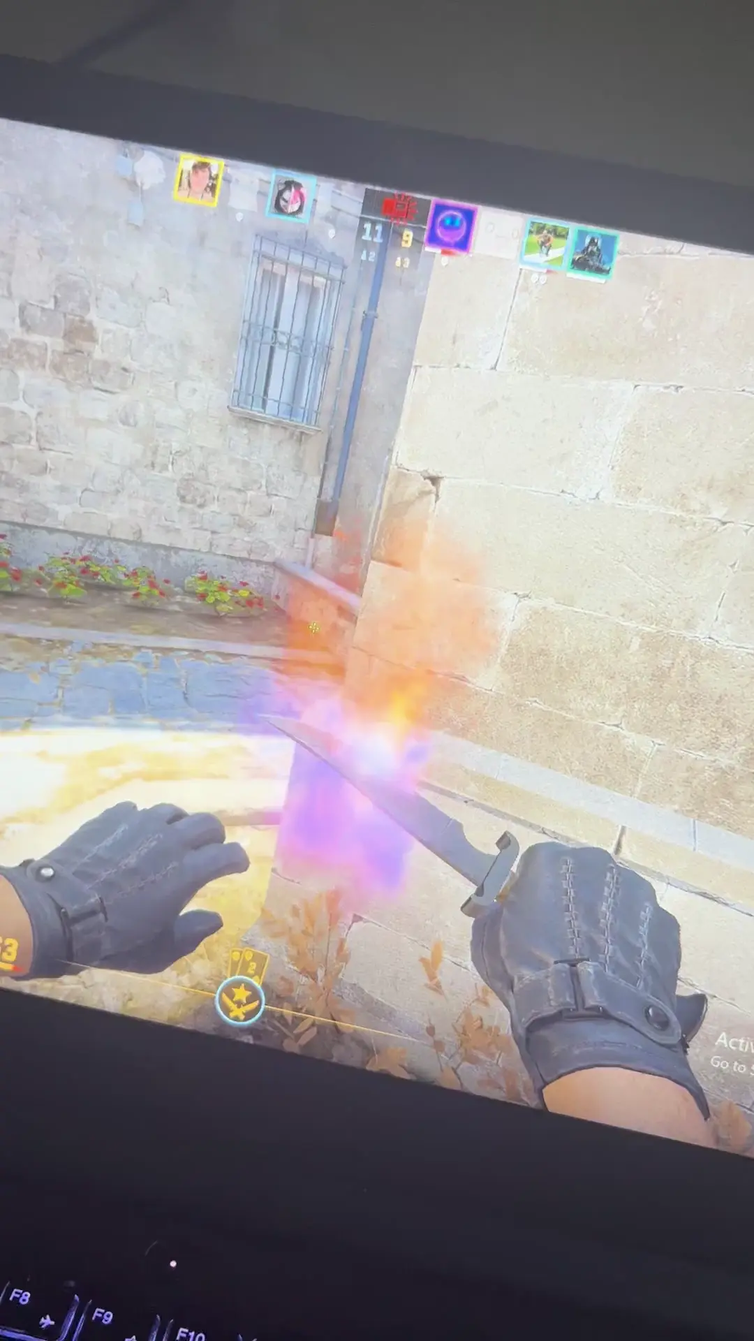 Fire Knife (Literally) | Scrolller