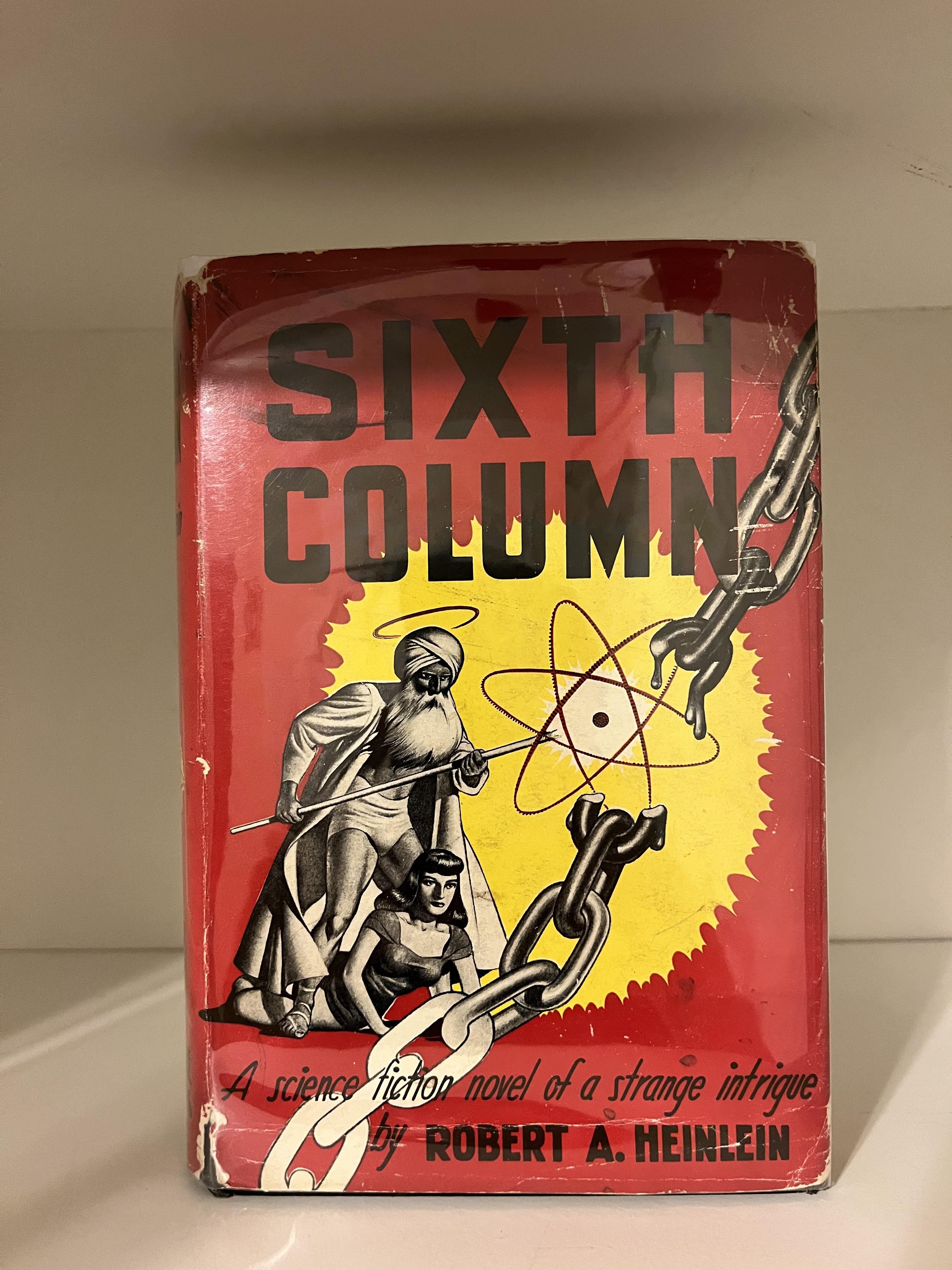 First edition of Sixth Column by Robert Heinlein. | Scrolller