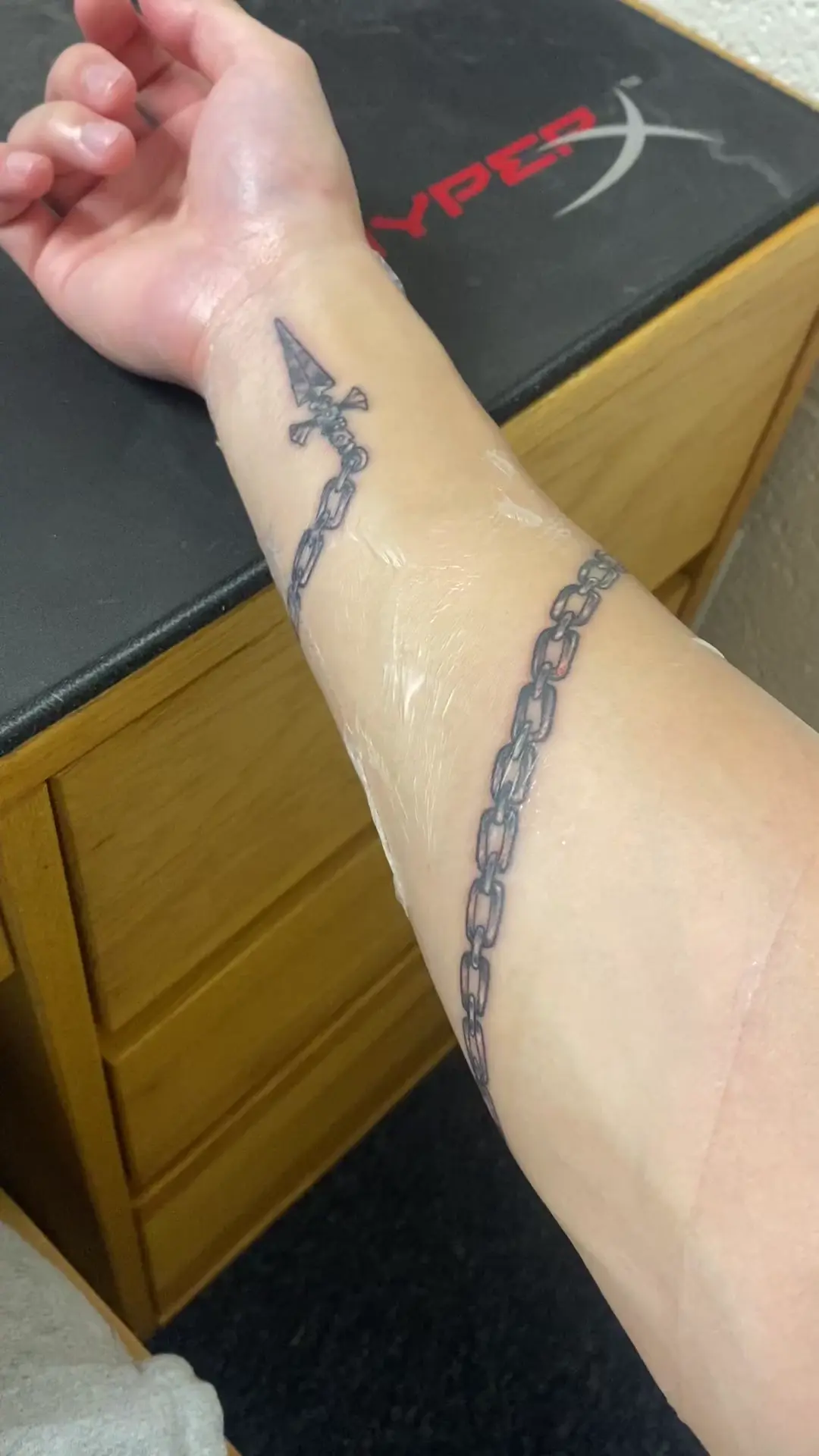 First tattoo Kurapika chain | Scrolller