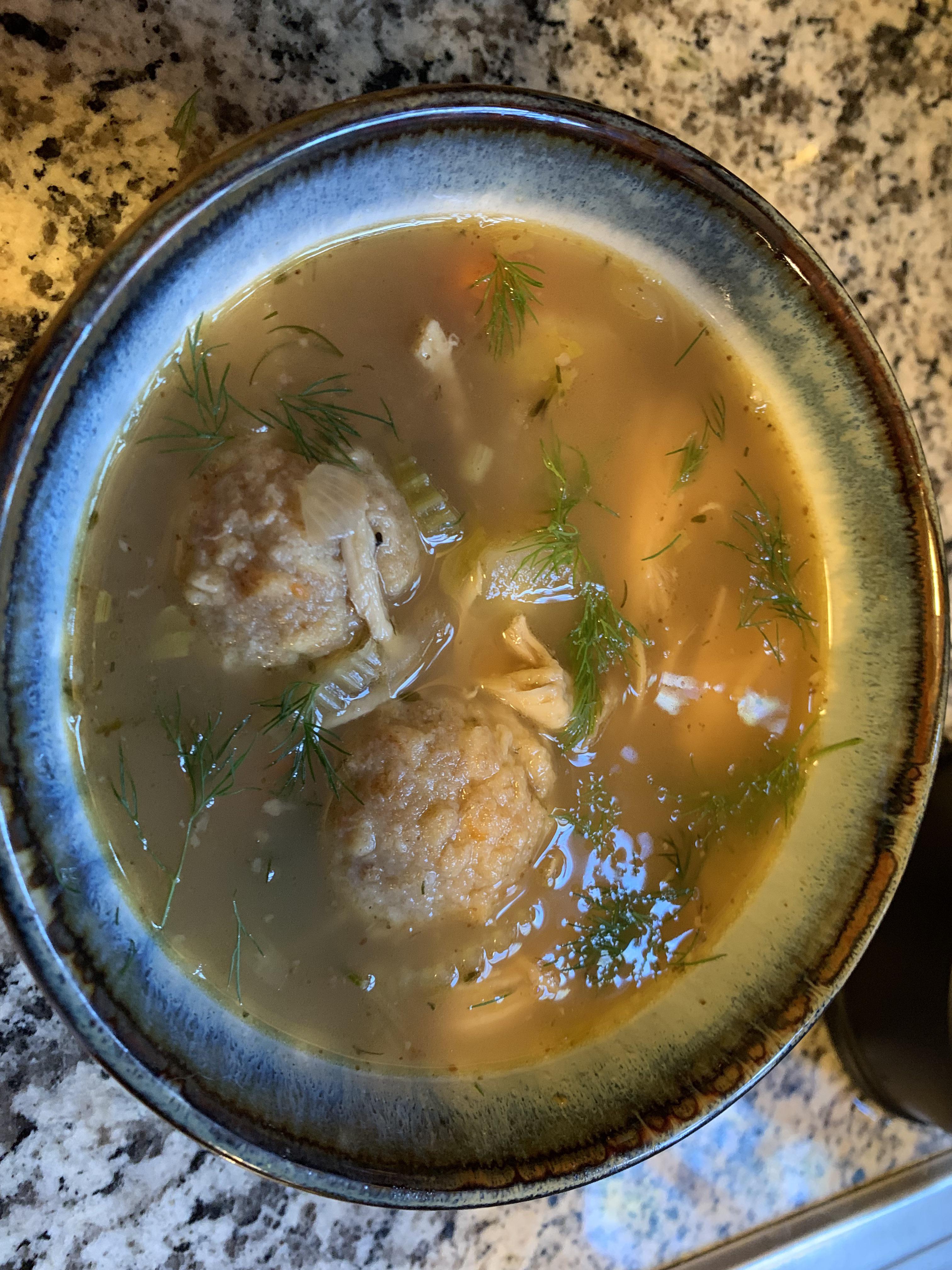 First time matzo ball soup | Scrolller