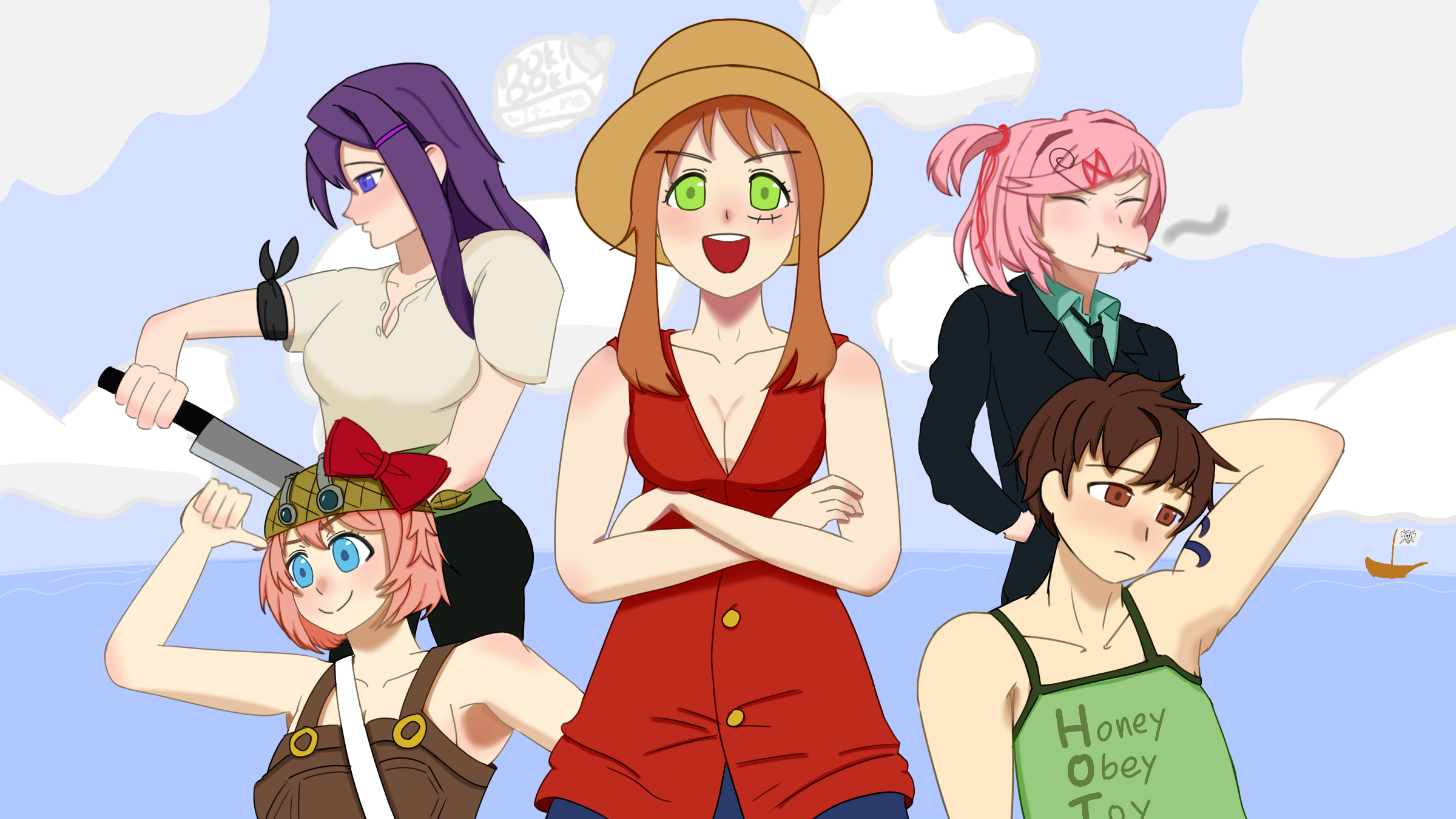 Doki Doki One-piece! (pt.1) | Scrolller