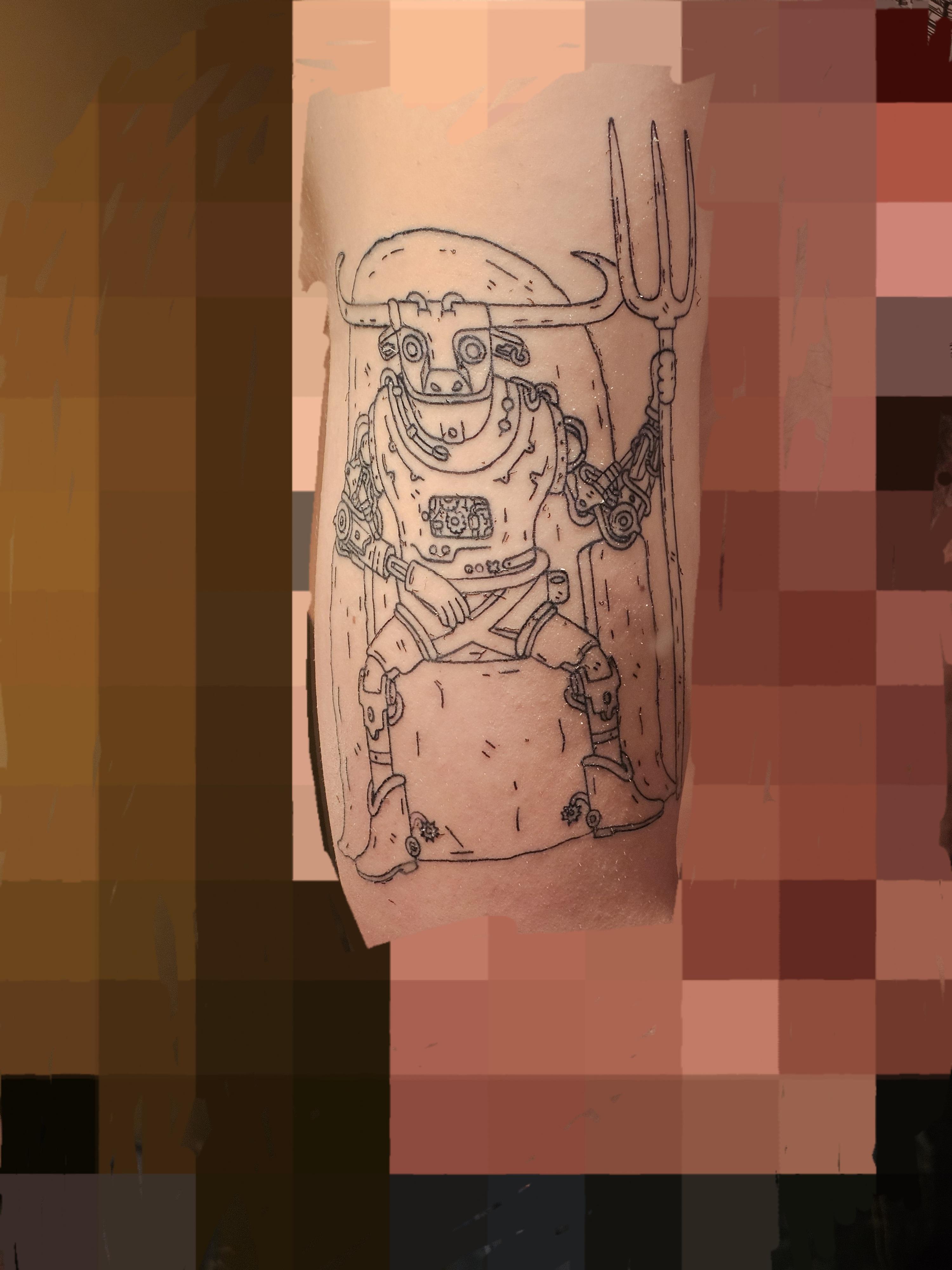 Phil Lee at Rockabilly in Murphy NC, art by Skycave Studios | Scrolller