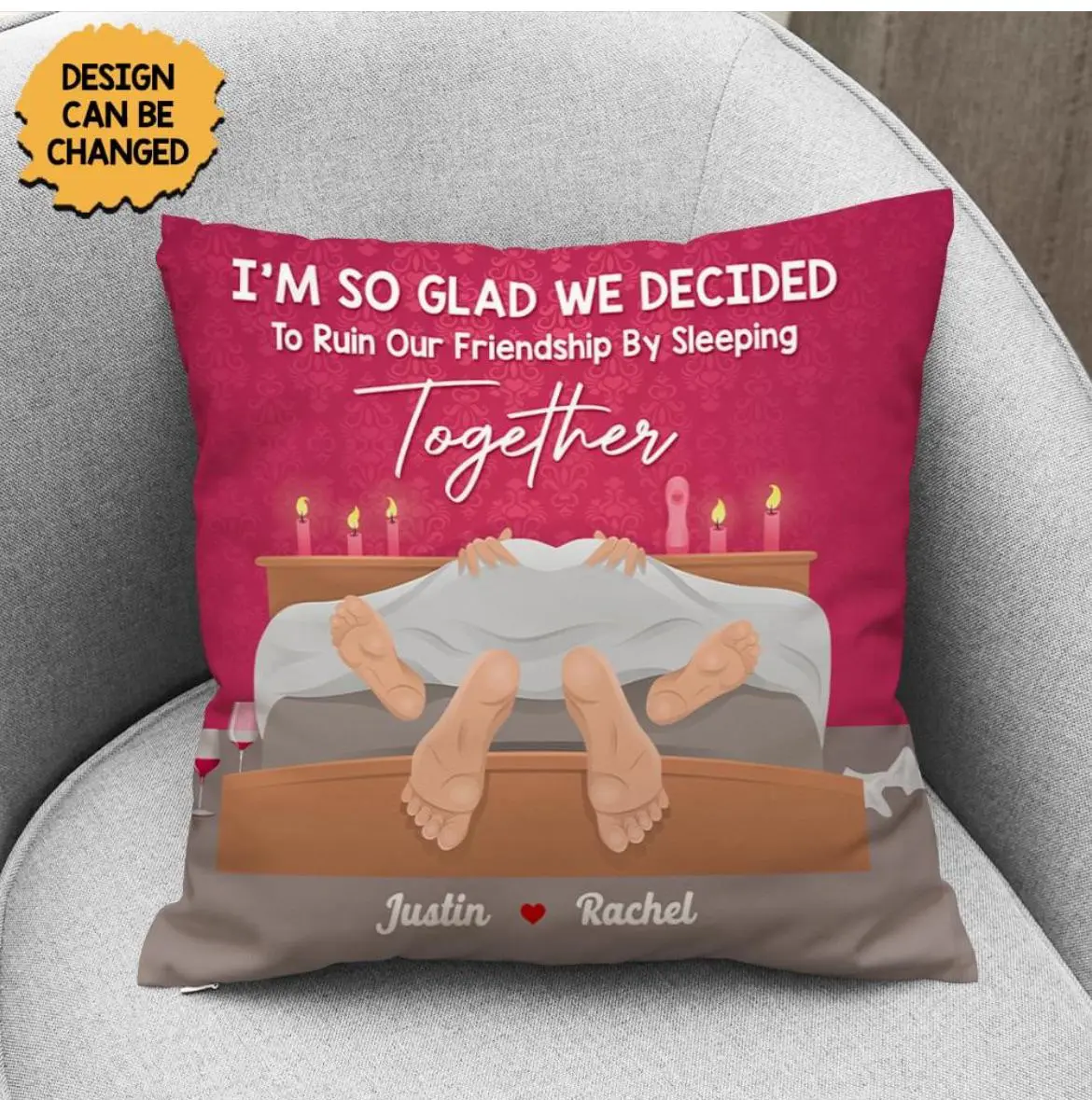 For all the couples who started out as friends, suddenly hooked up ...