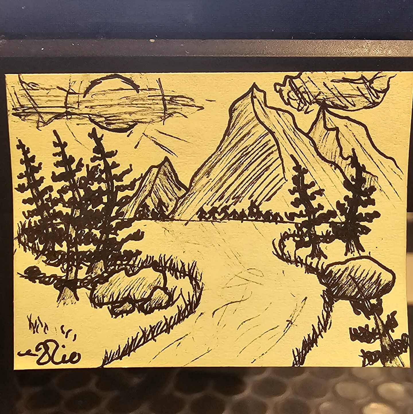 Forest,DreamCaster,Pen,2024 | Scrolller