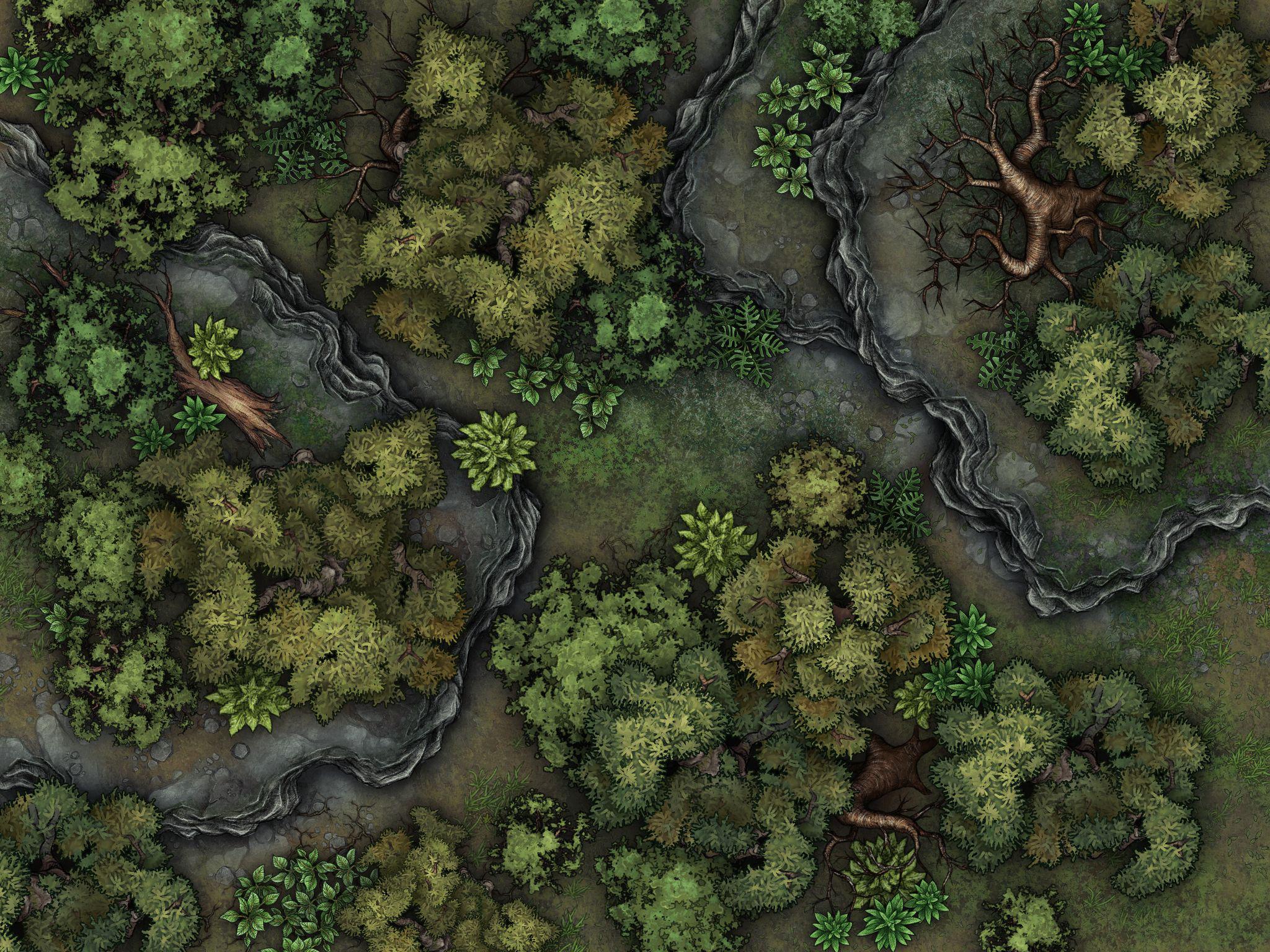 Forest Fight Map | Scrolller