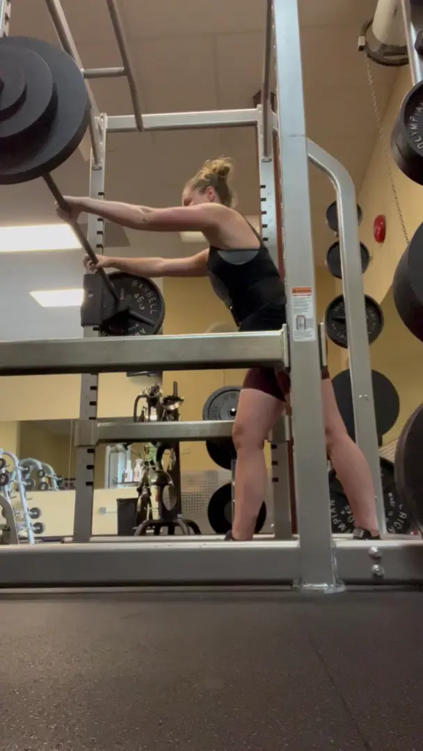 Form Check -- Too much forward lean on low bar squat (190, 85%)? Or is this fine as long as the ...
