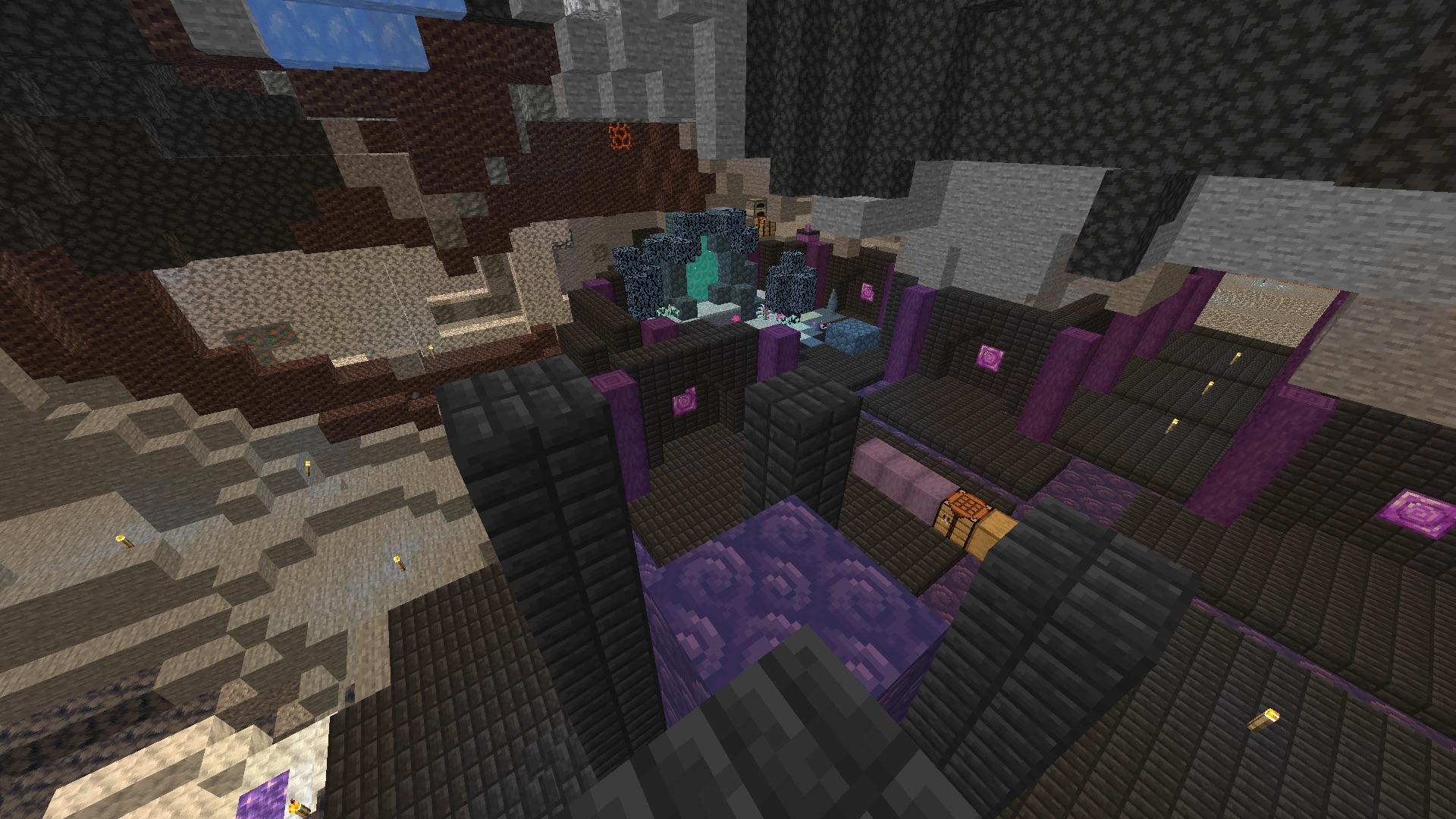 Working on a portal room for our base (plus our gate) still work in progress but so far 3 out of ...