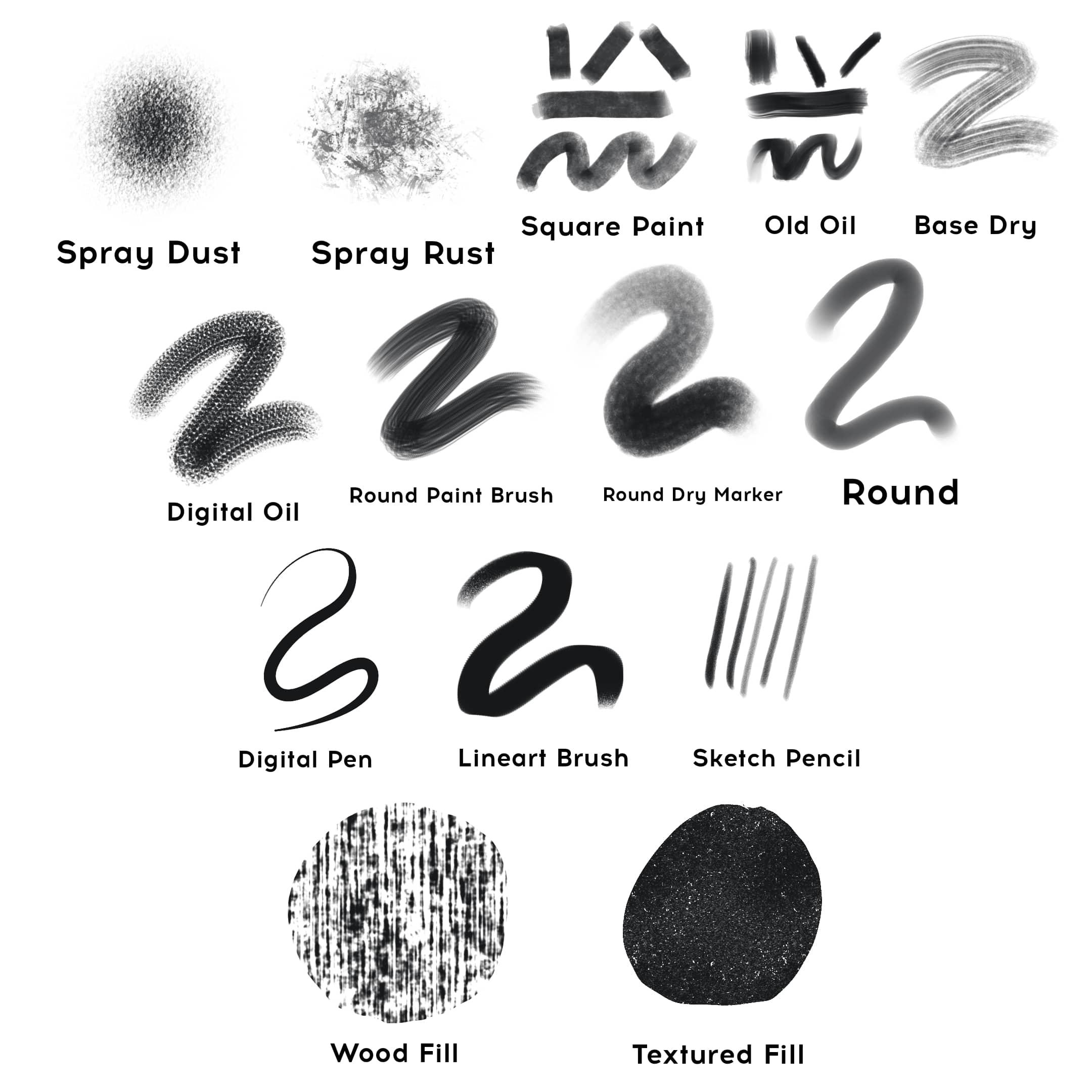 Free Digital Brushes | Scrolller