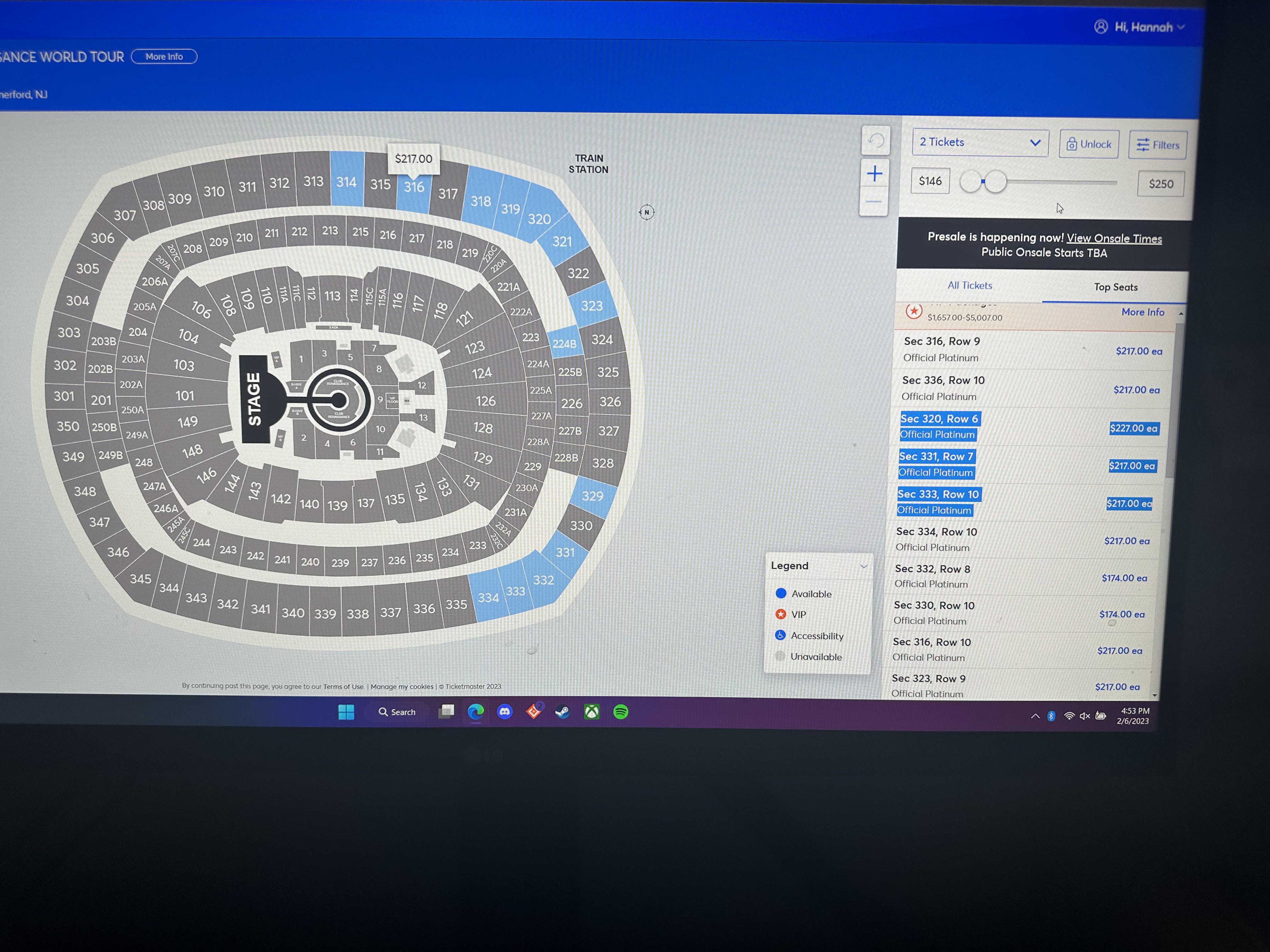 METLIFE 7/30 ticket prices | Scrolller