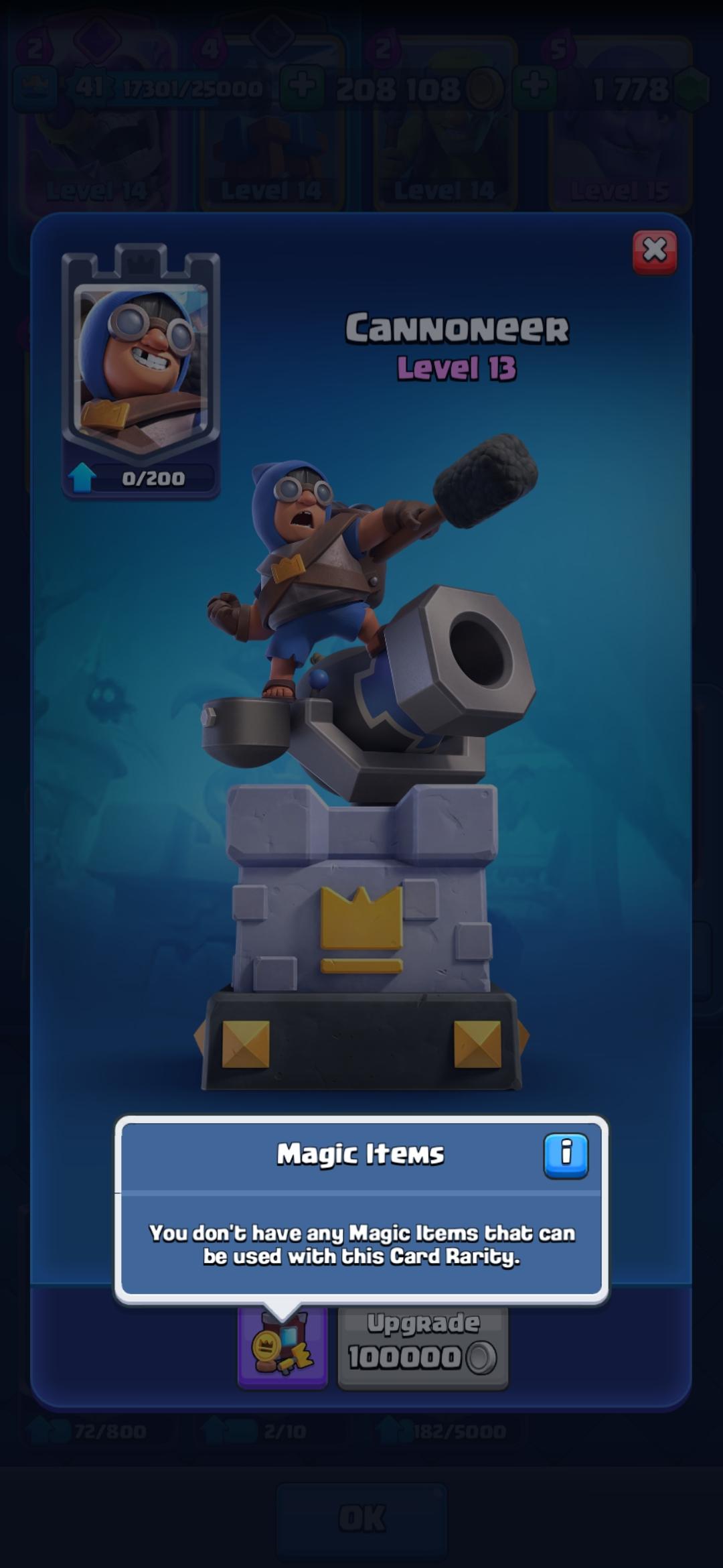 Why can't I use the magic Items | Scrolller