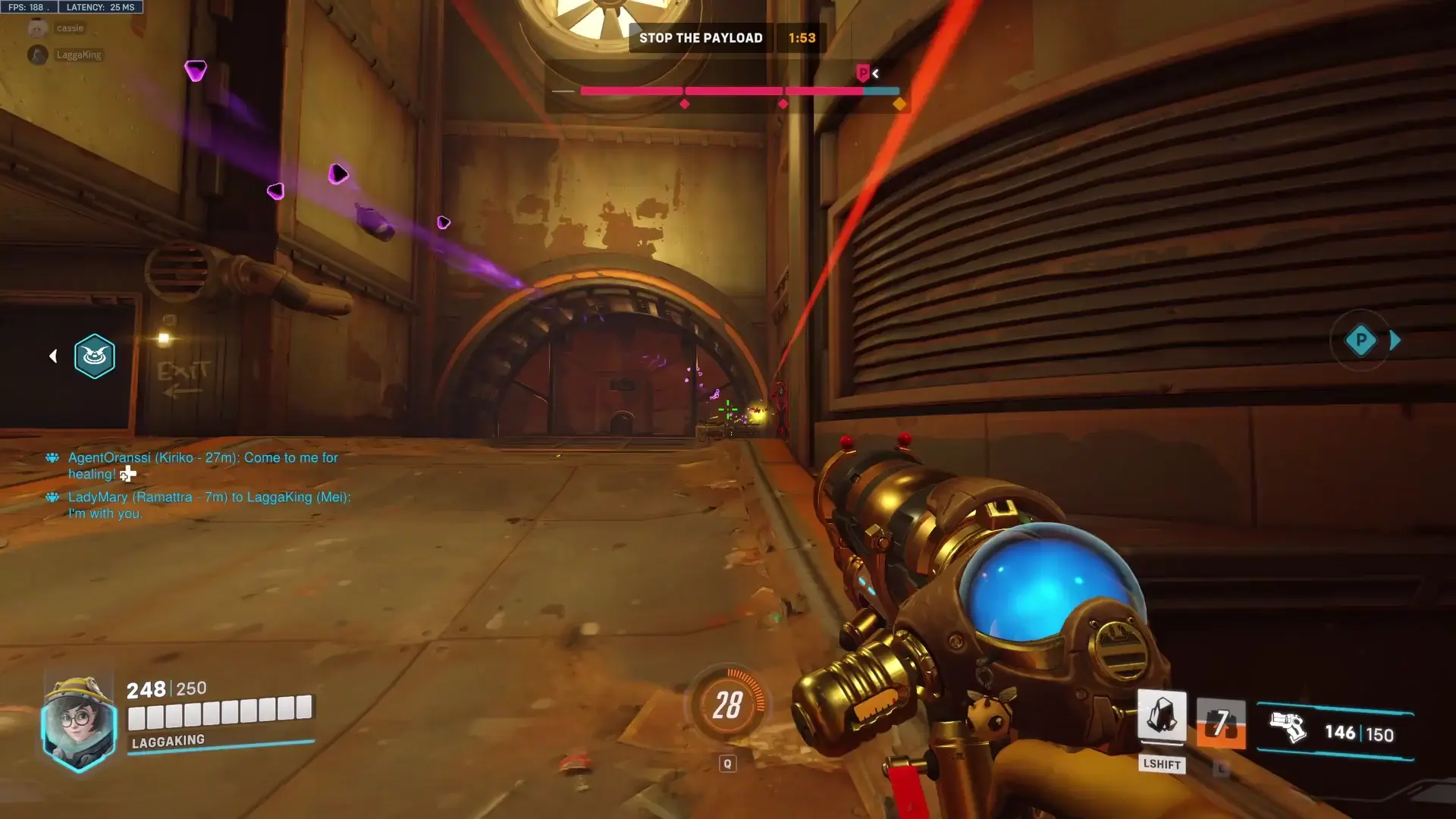 Fun fact: Mei one-taps with nano | Scrolller