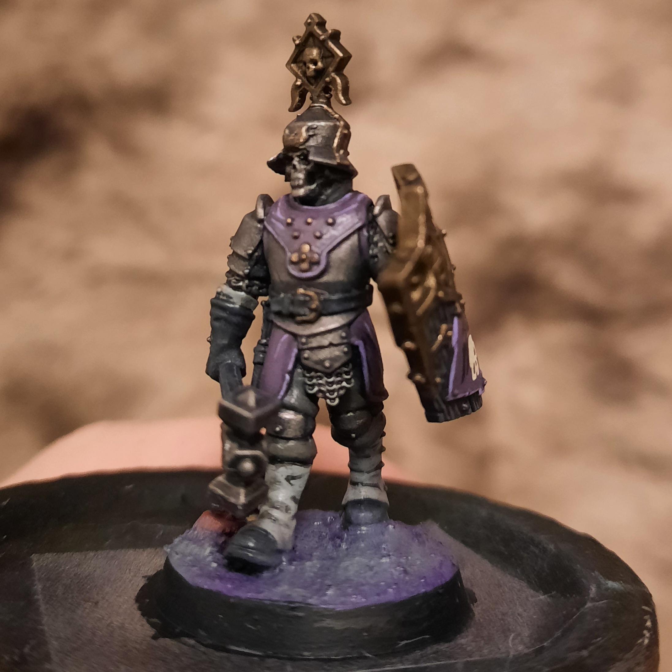 My first Steelhelm. Lethis Sergeant at arms. | Scrolller