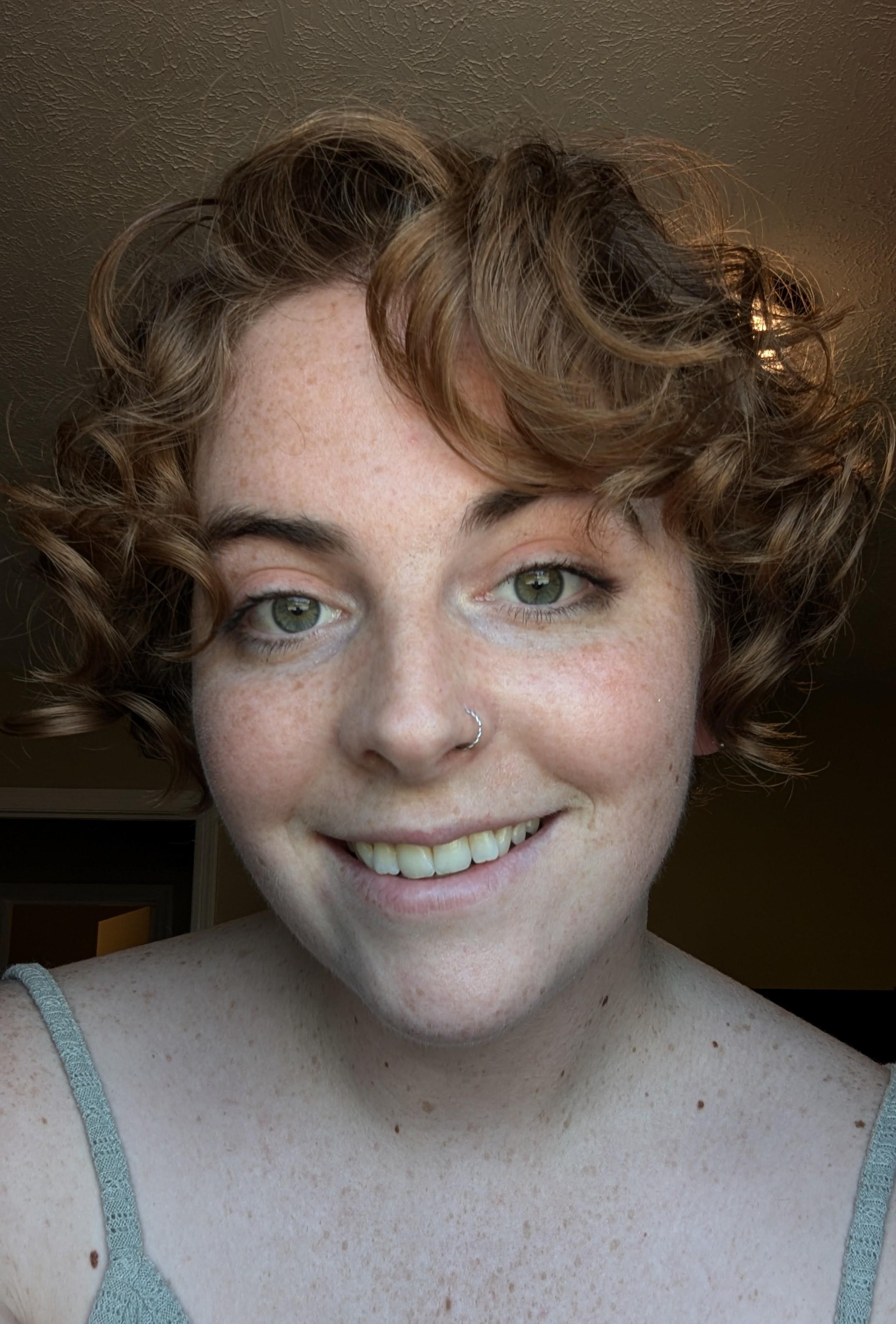 Curly pixie cut! Update! | Scrolller