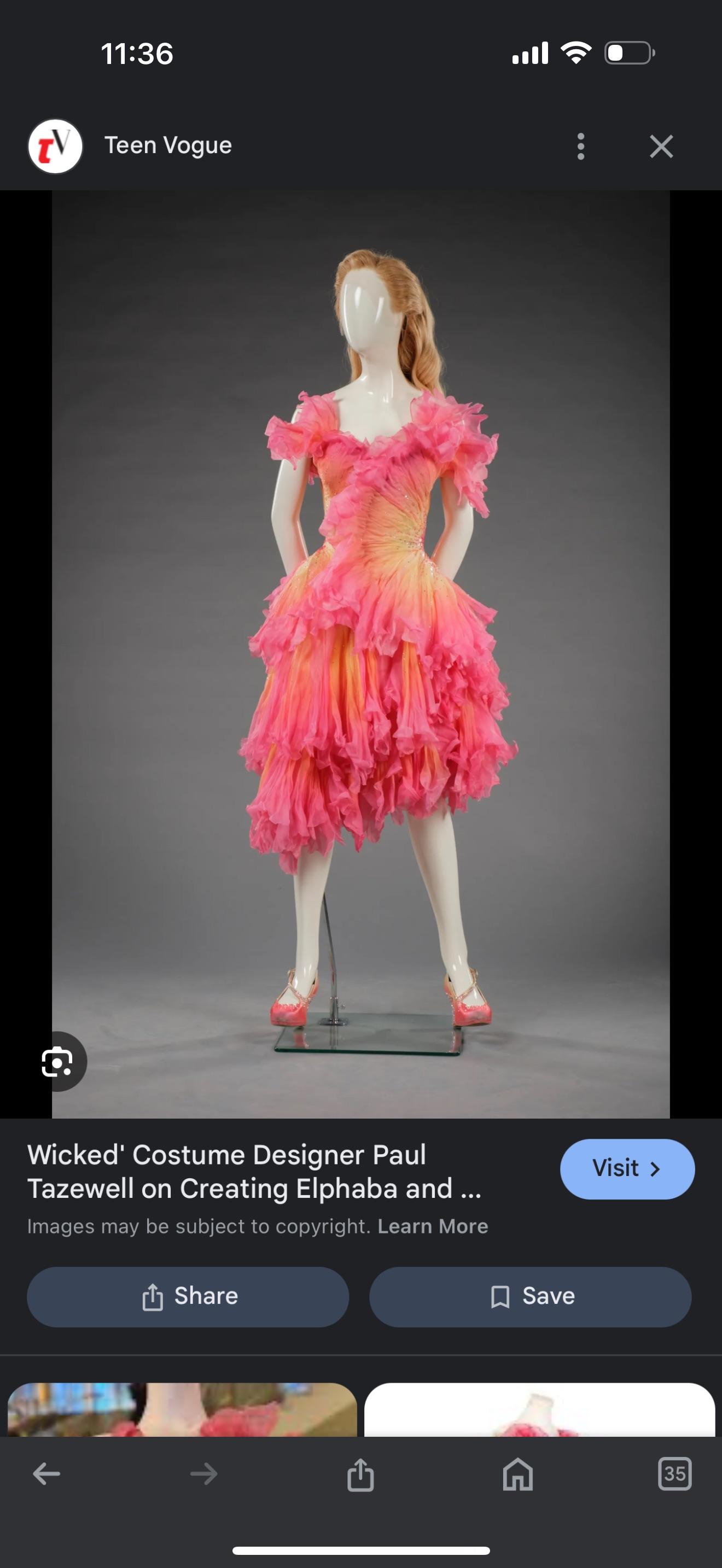 My hat inspired by Glinda’s party dress in wicked | Scrolller