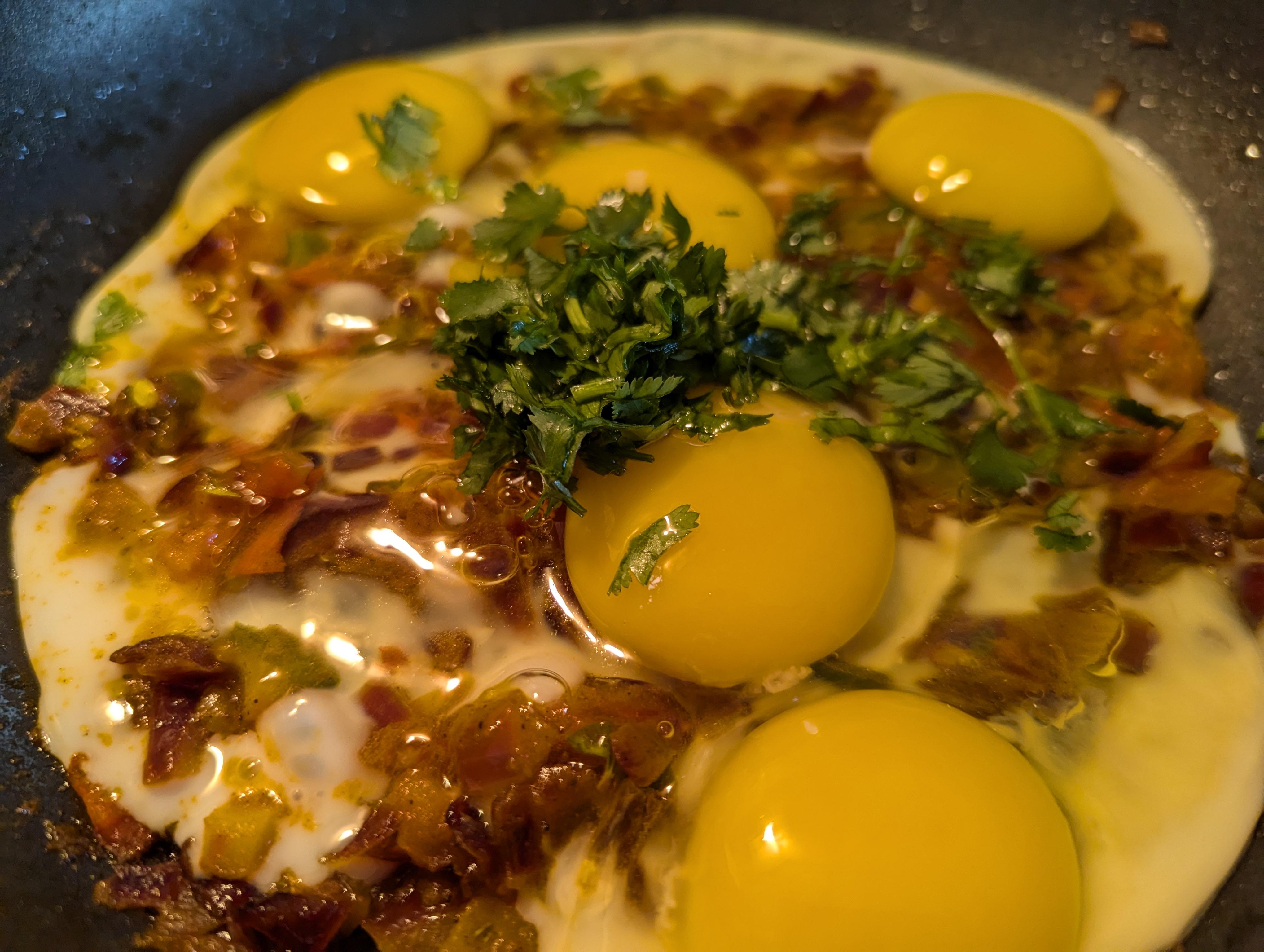 [homemade] Spicy Scrambled Eggs Croissandwich | Scrolller