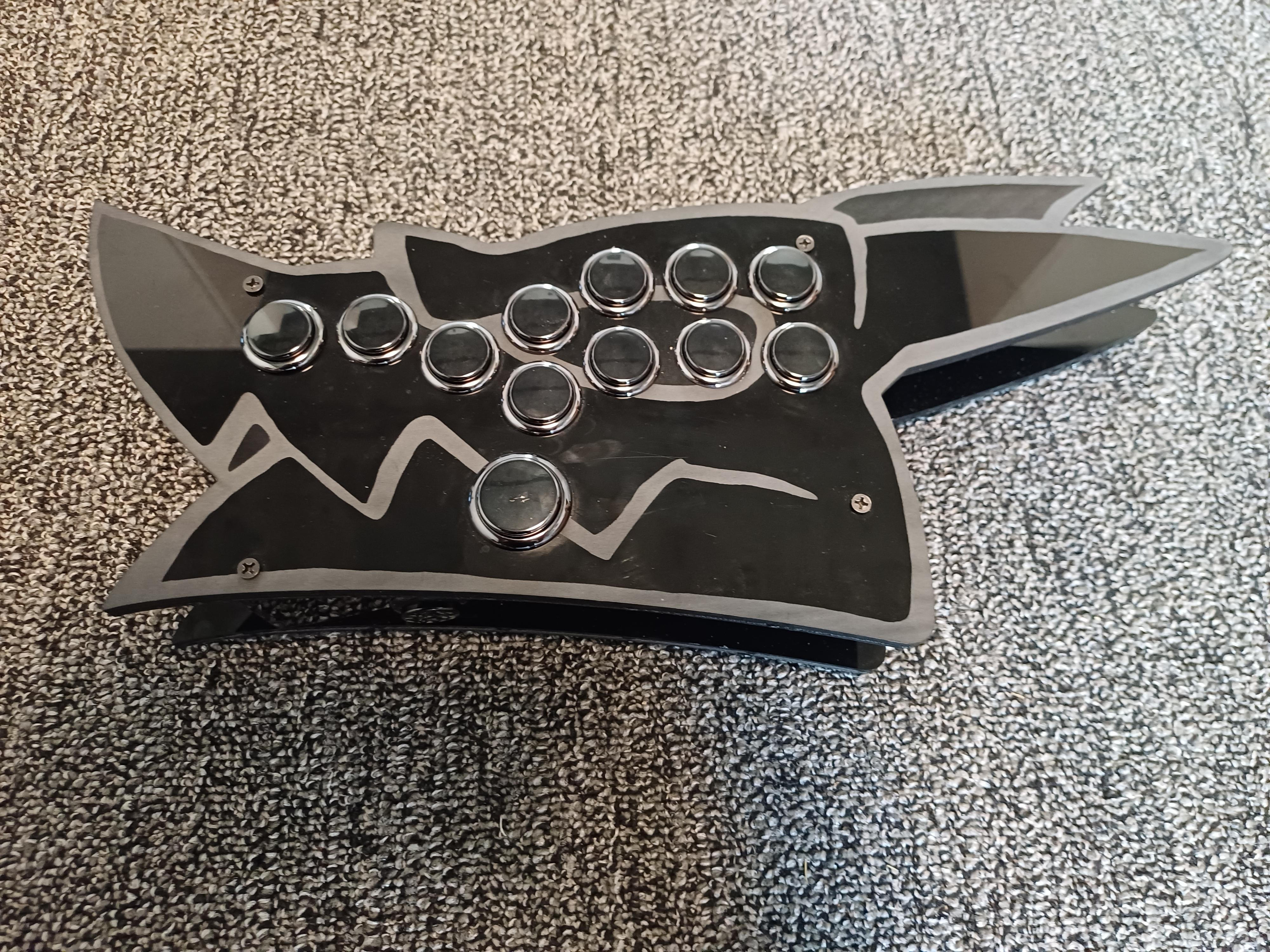 Modeled my first ever Fightstick/hitbox after Leviathan! | Scrolller