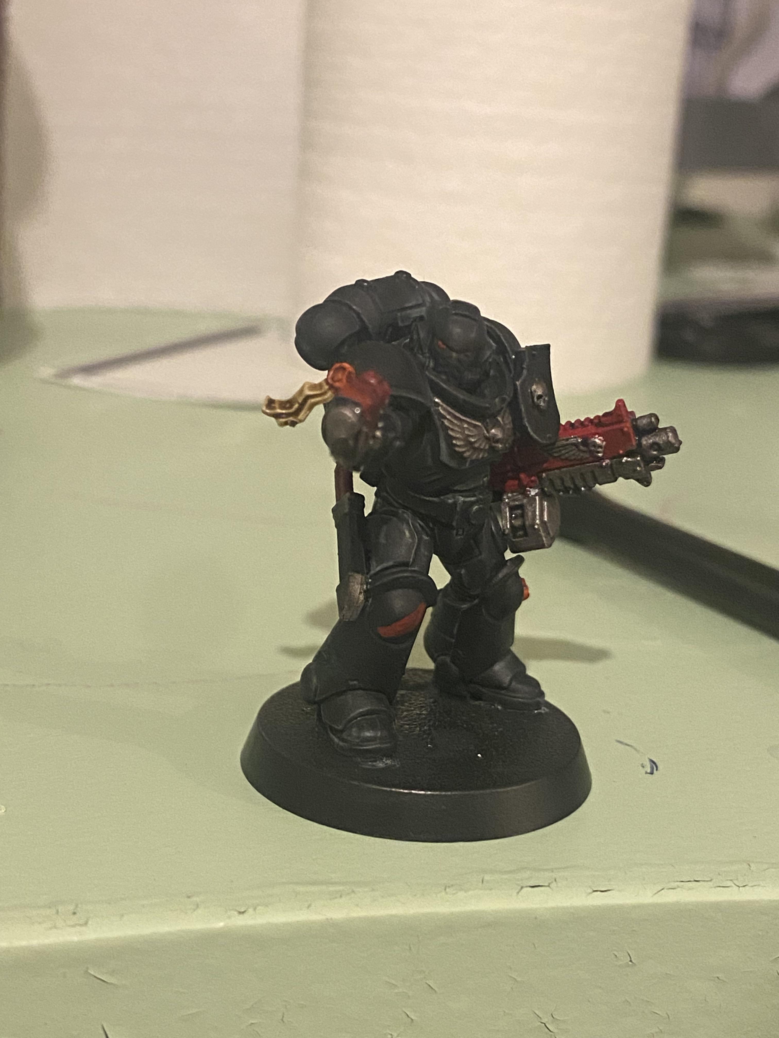 Take up your weapon Guardsman. My take on the Angel of Vengeance from the Guardsman short ...