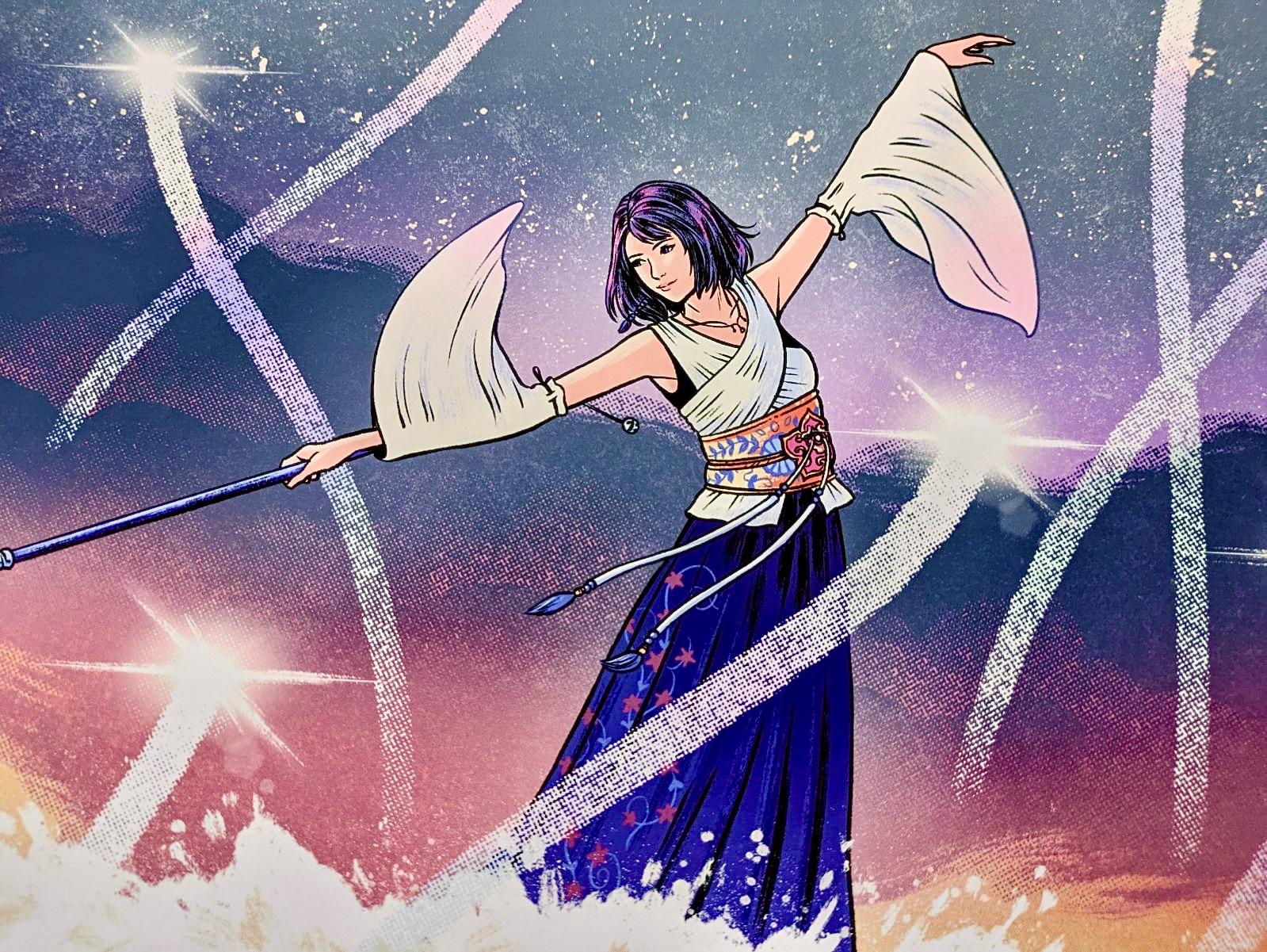 Yuna from FFX, art by me | Scrolller