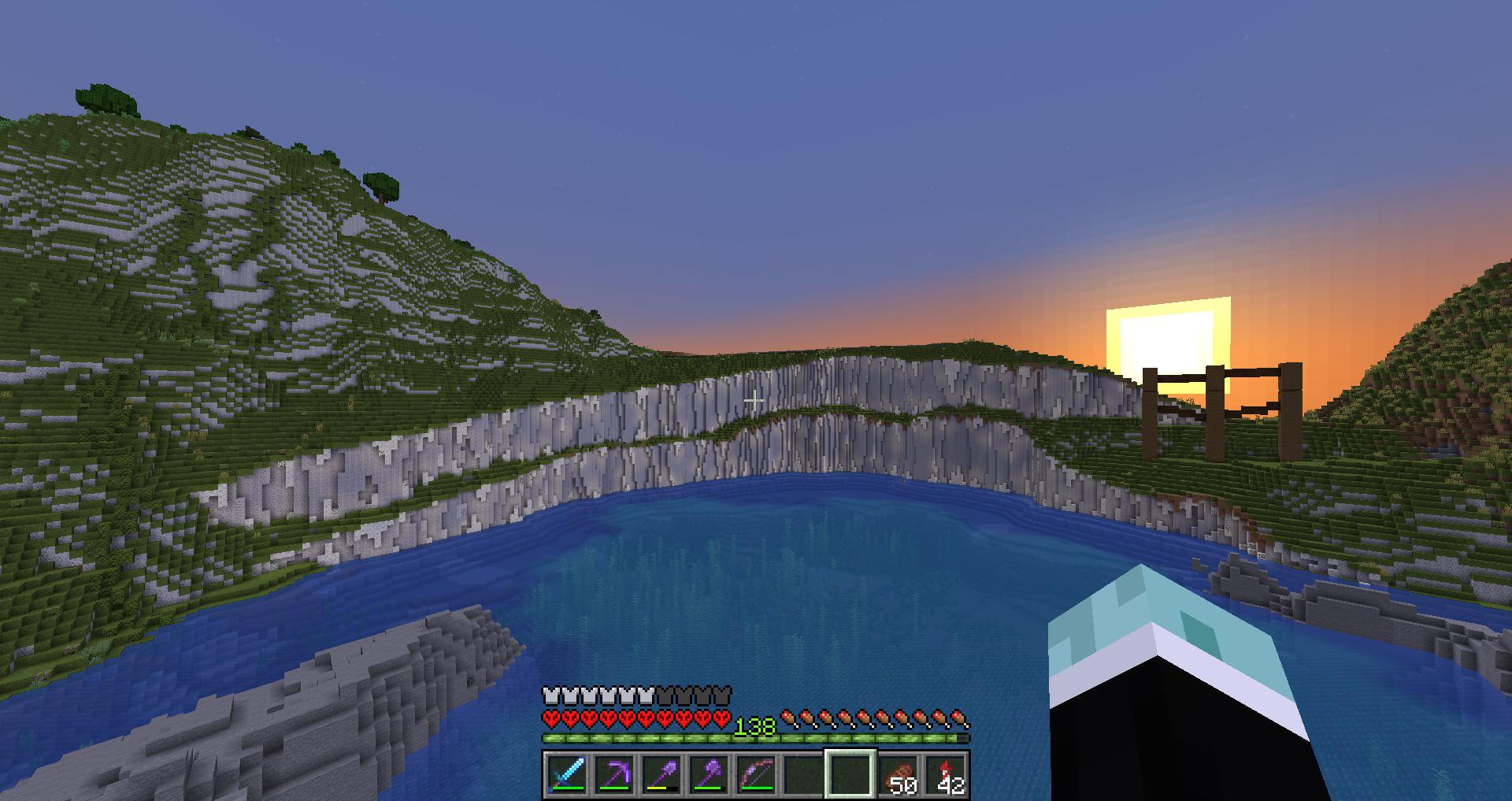 I made a custom biome in hardcore - introducing the Diorite Cliffside! | Scrolller