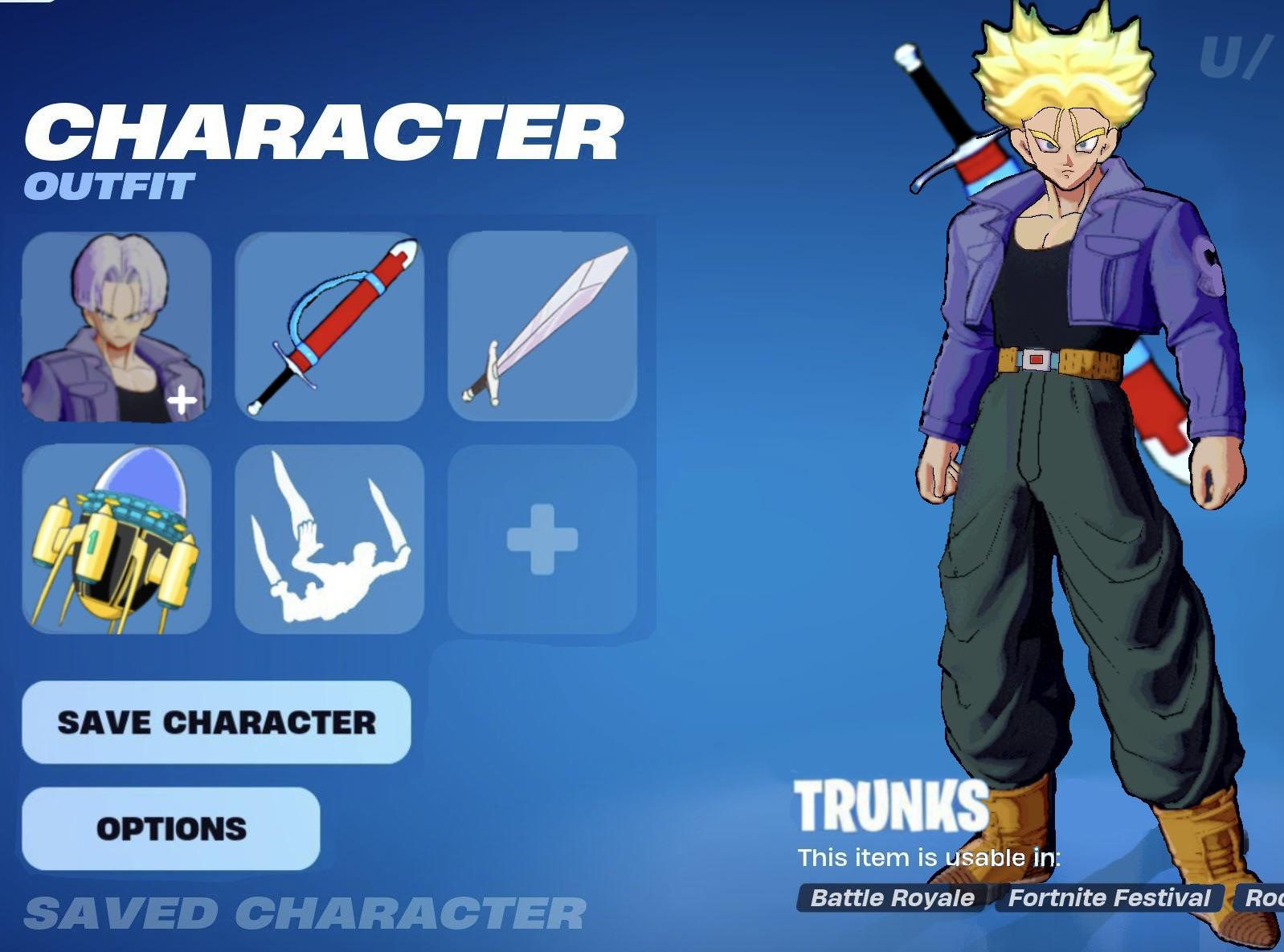 (DBZ) Future Trunks // concept + styles | Scrolller
