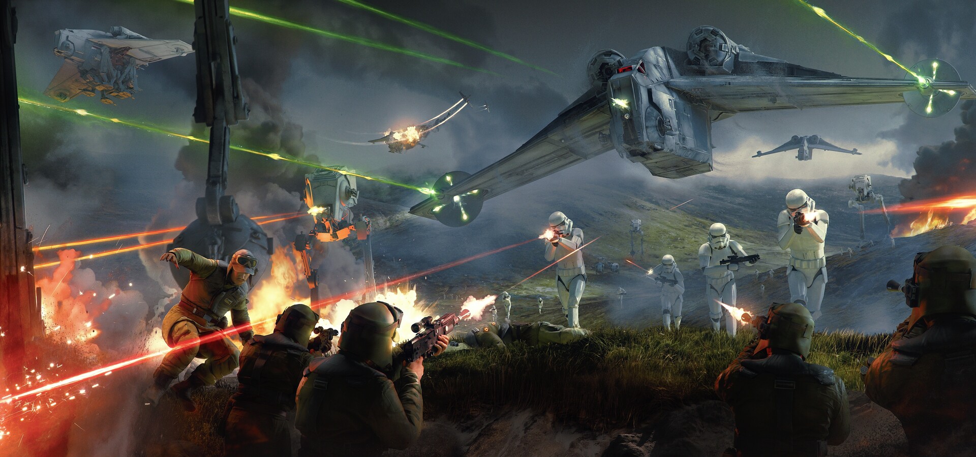 Galactic Battlegrounds (Rendering - Compositing) by Angelos Karderinis ...