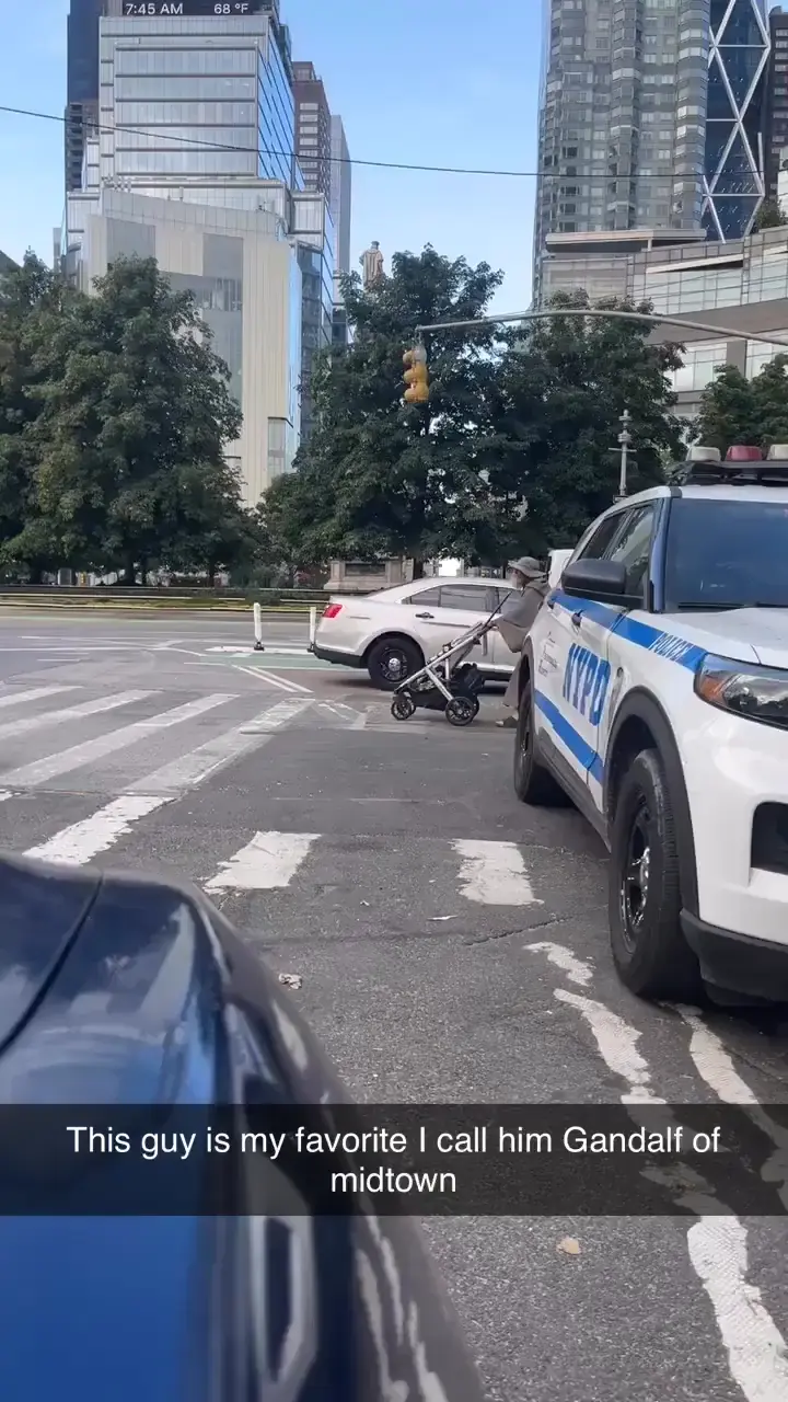 Gandalf of midtown. | Scrolller