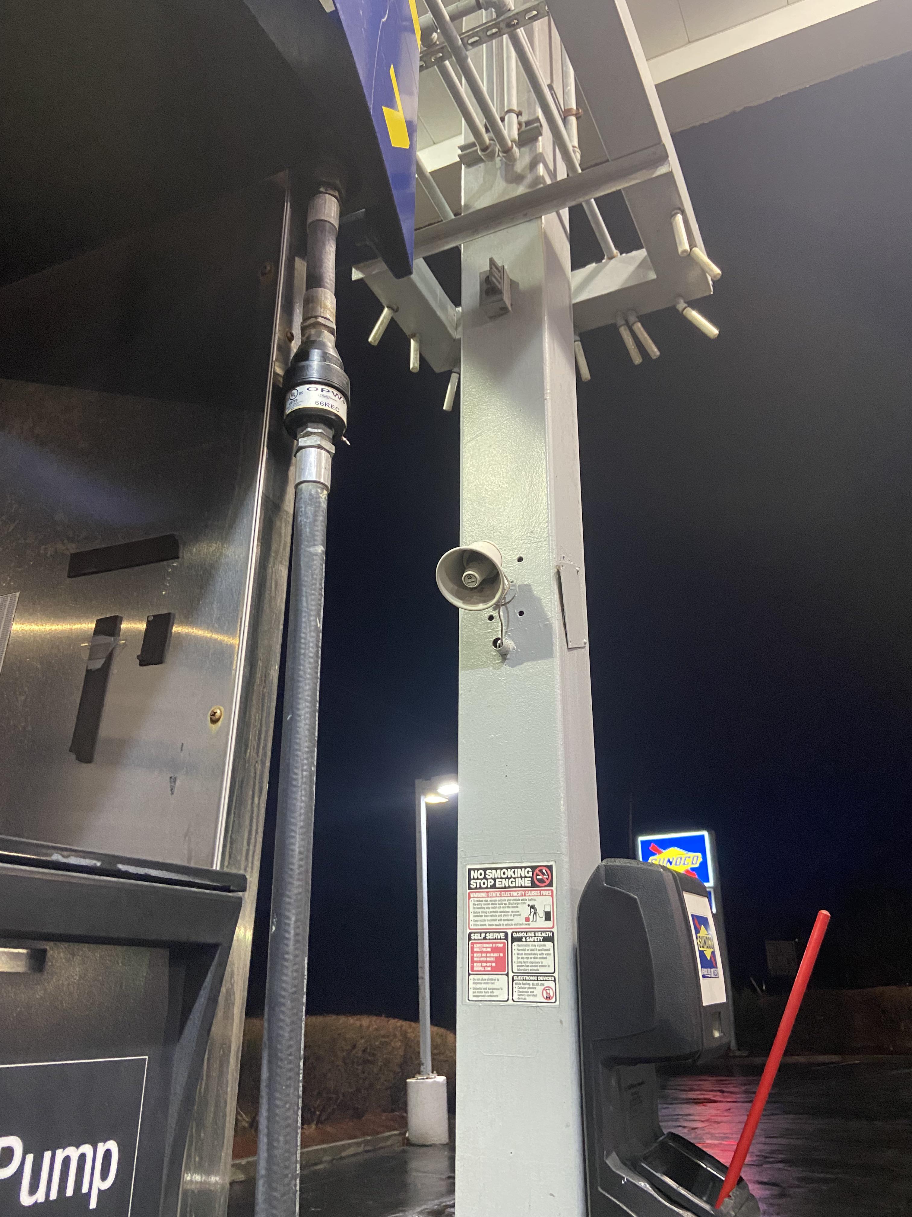 Gas station column | Scrolller